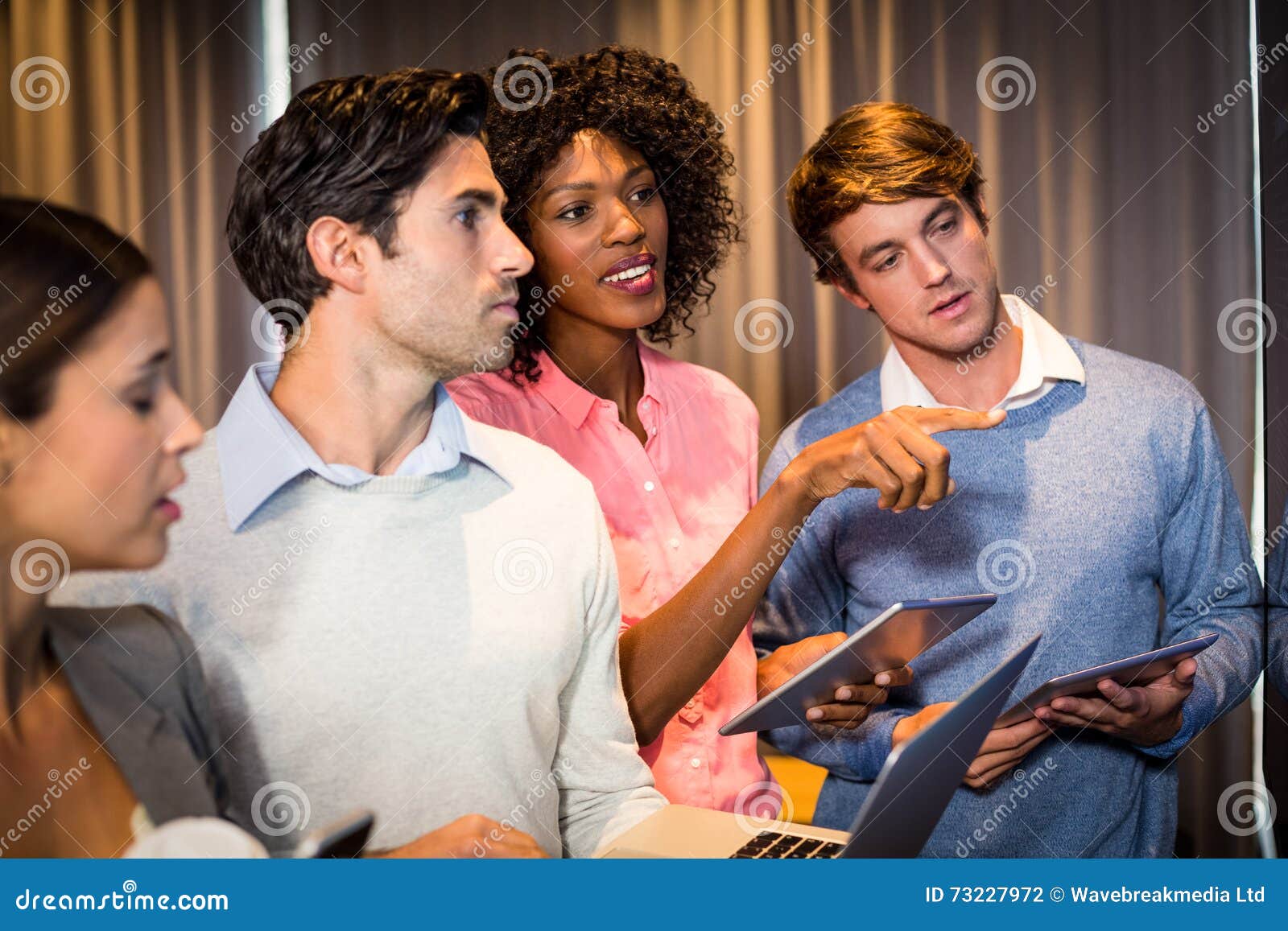 Business People Having Discussion in the Conference Room Stock Photo ...
