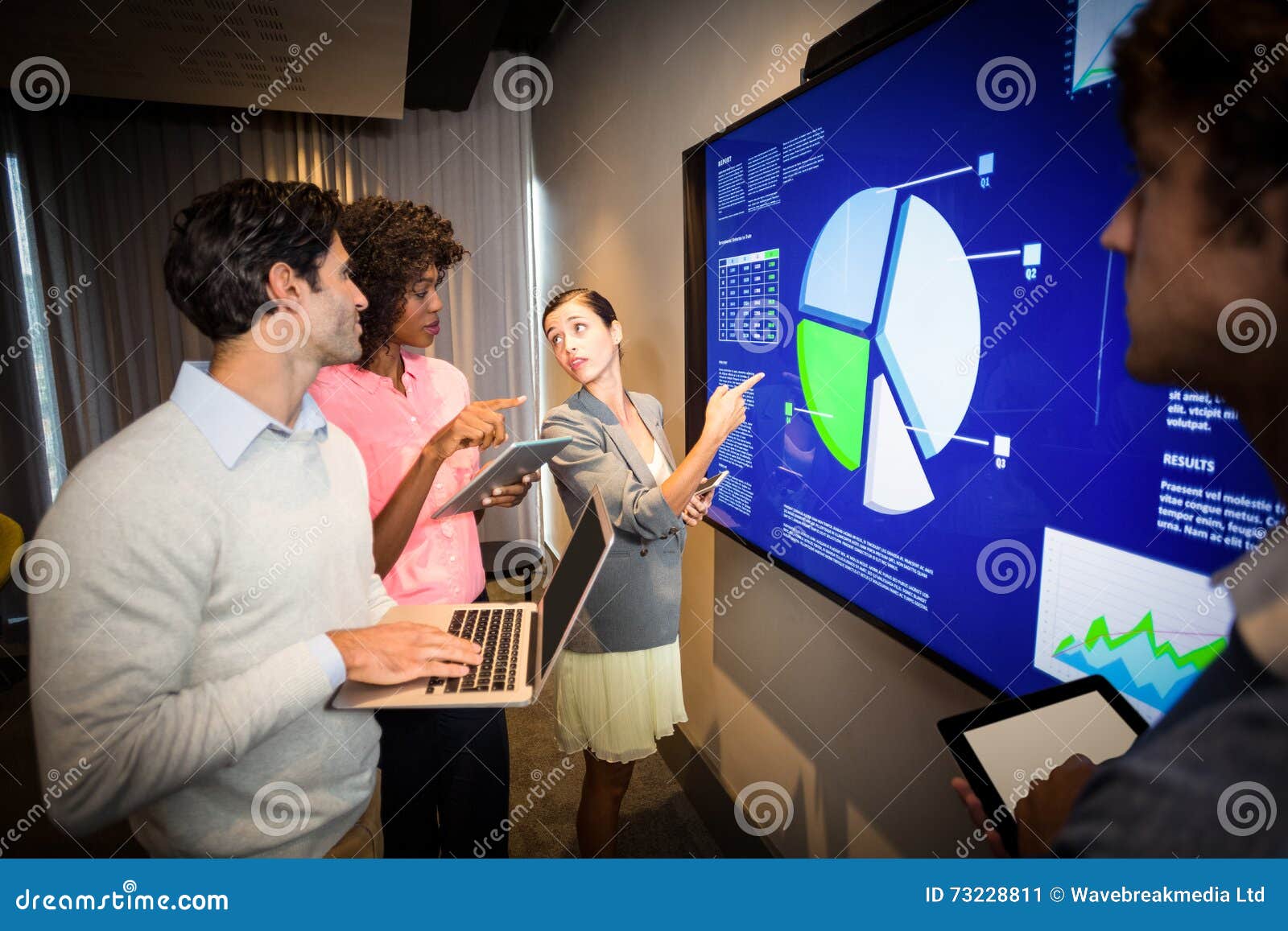 Business People Having Discussion in the Conference Room Stock Image ...