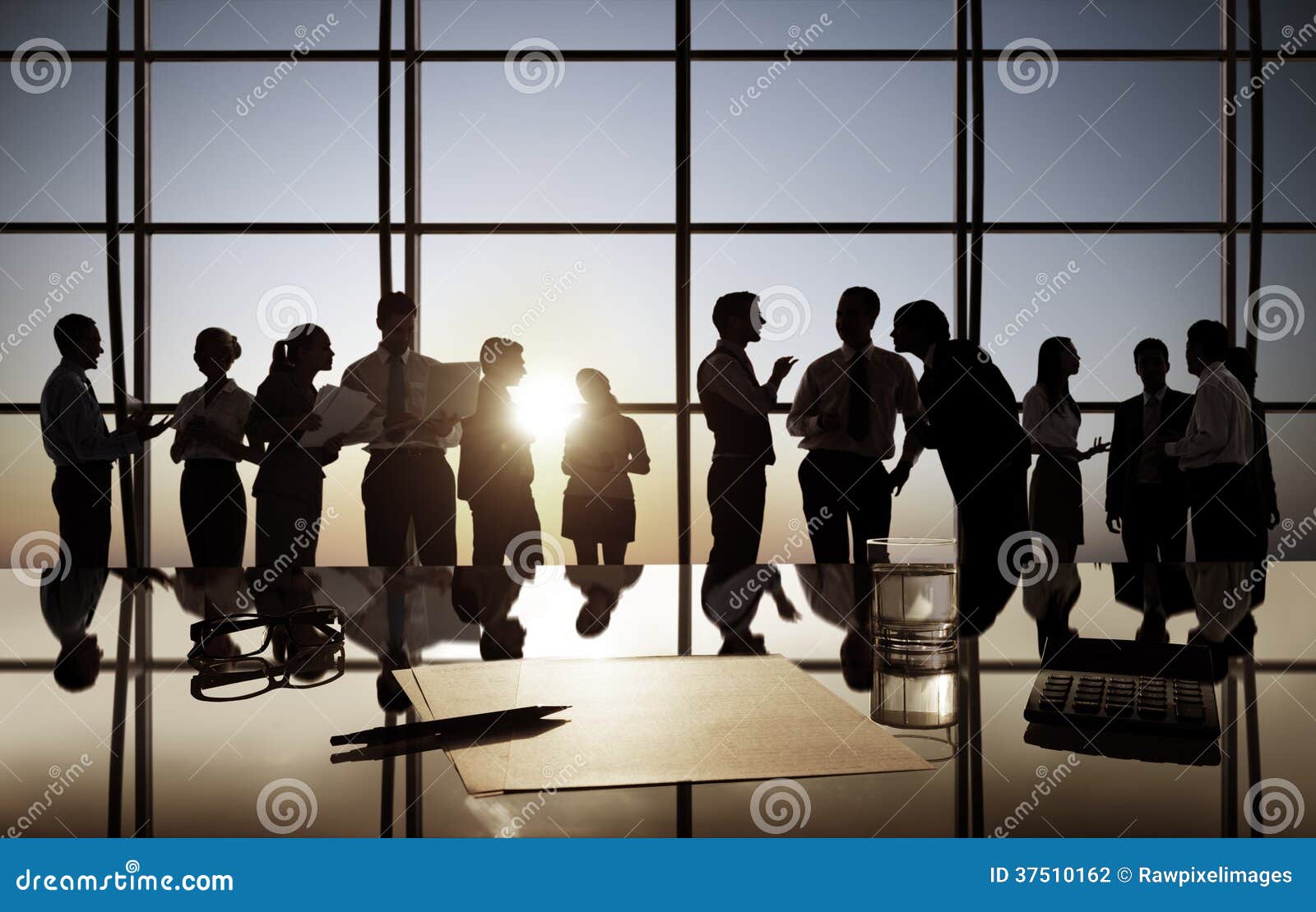 Business People Having Group Discussion Stock Photo - Image of ...