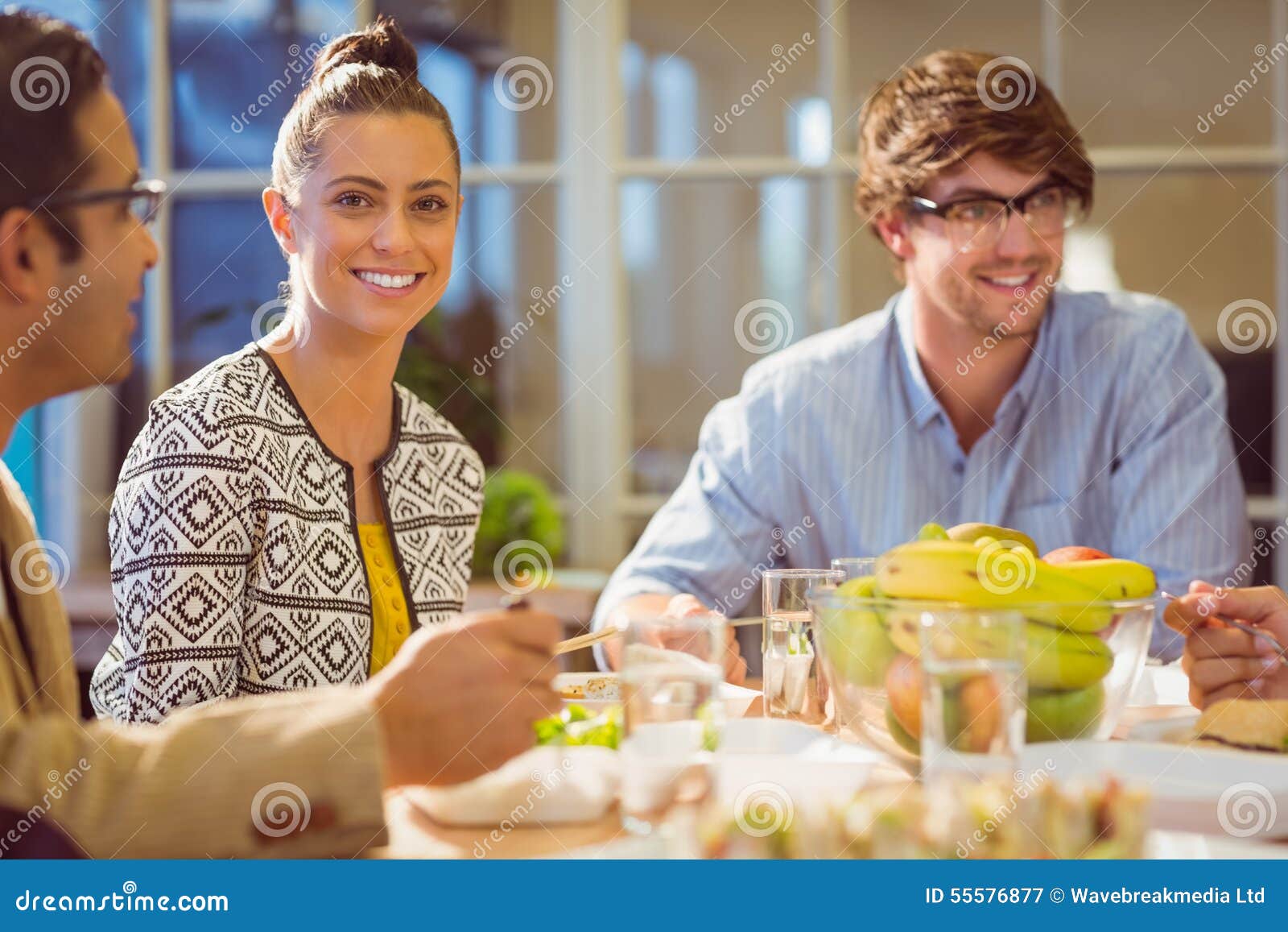 Business People Having Lunch Stock Image - Image of americano ...