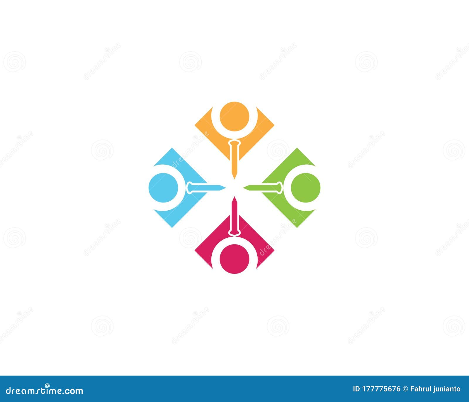 Business People Icon Logo Vector Illustration Stock Illustration ...