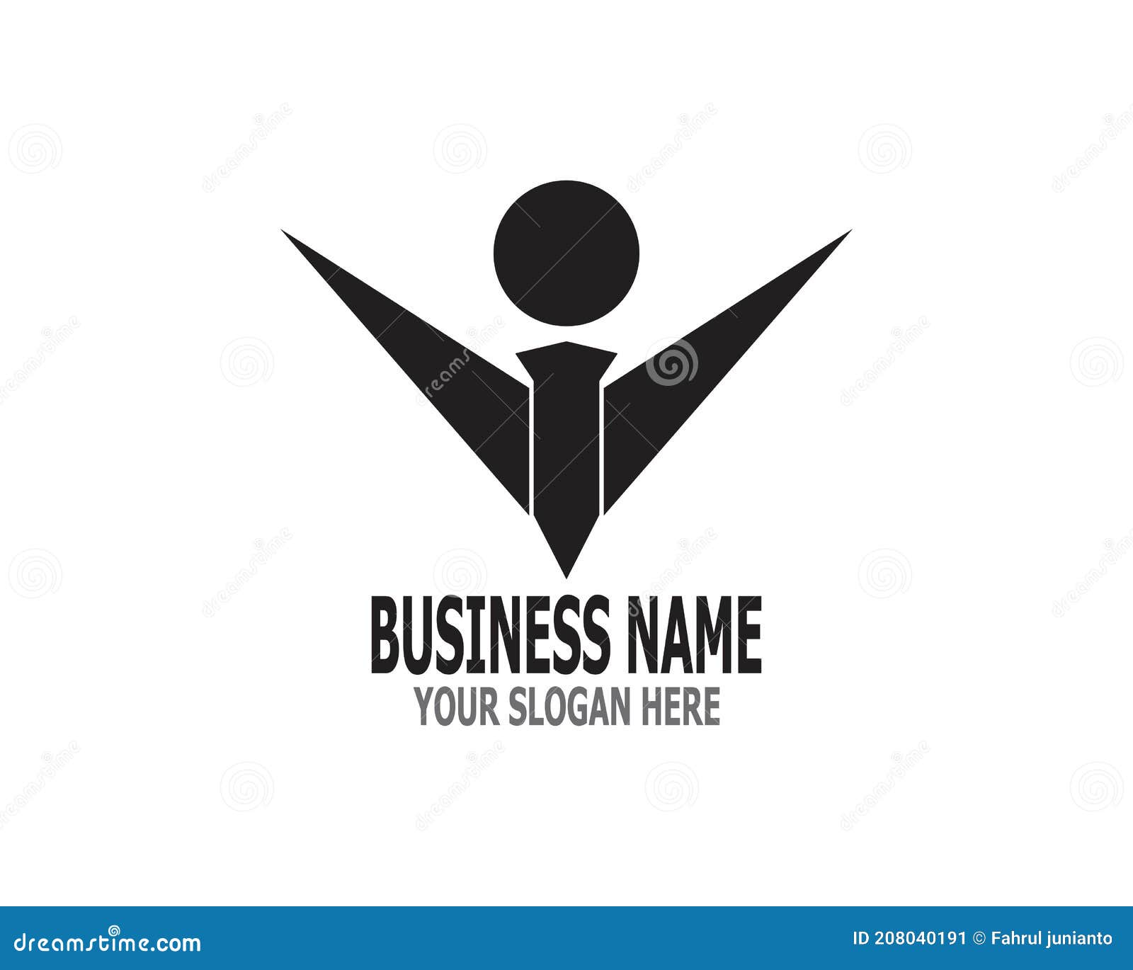 Business People Icon Logo Vector Illustration Stock Vector ...