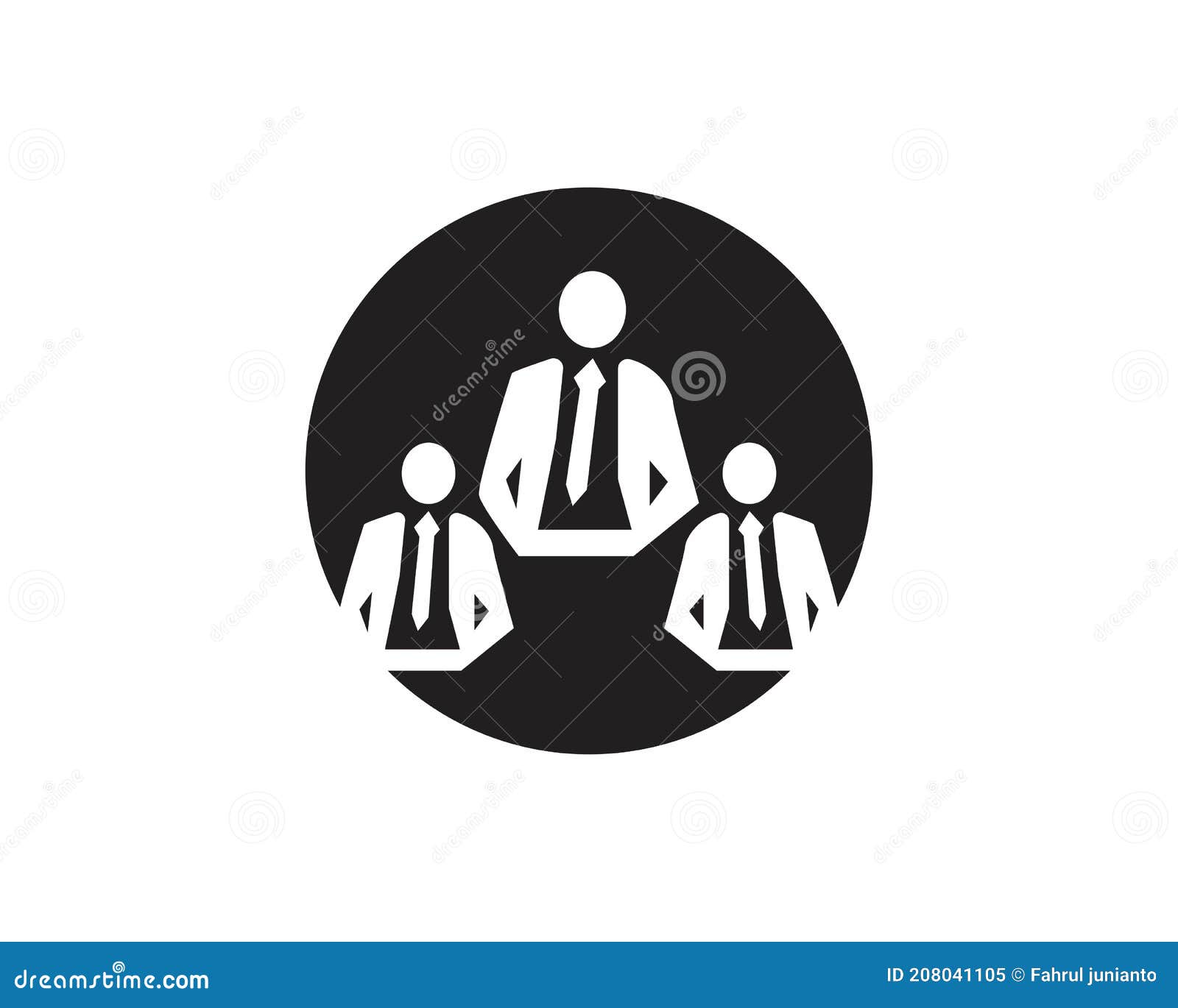 Business People Icon Logo Vector Illustration Stock Vector ...