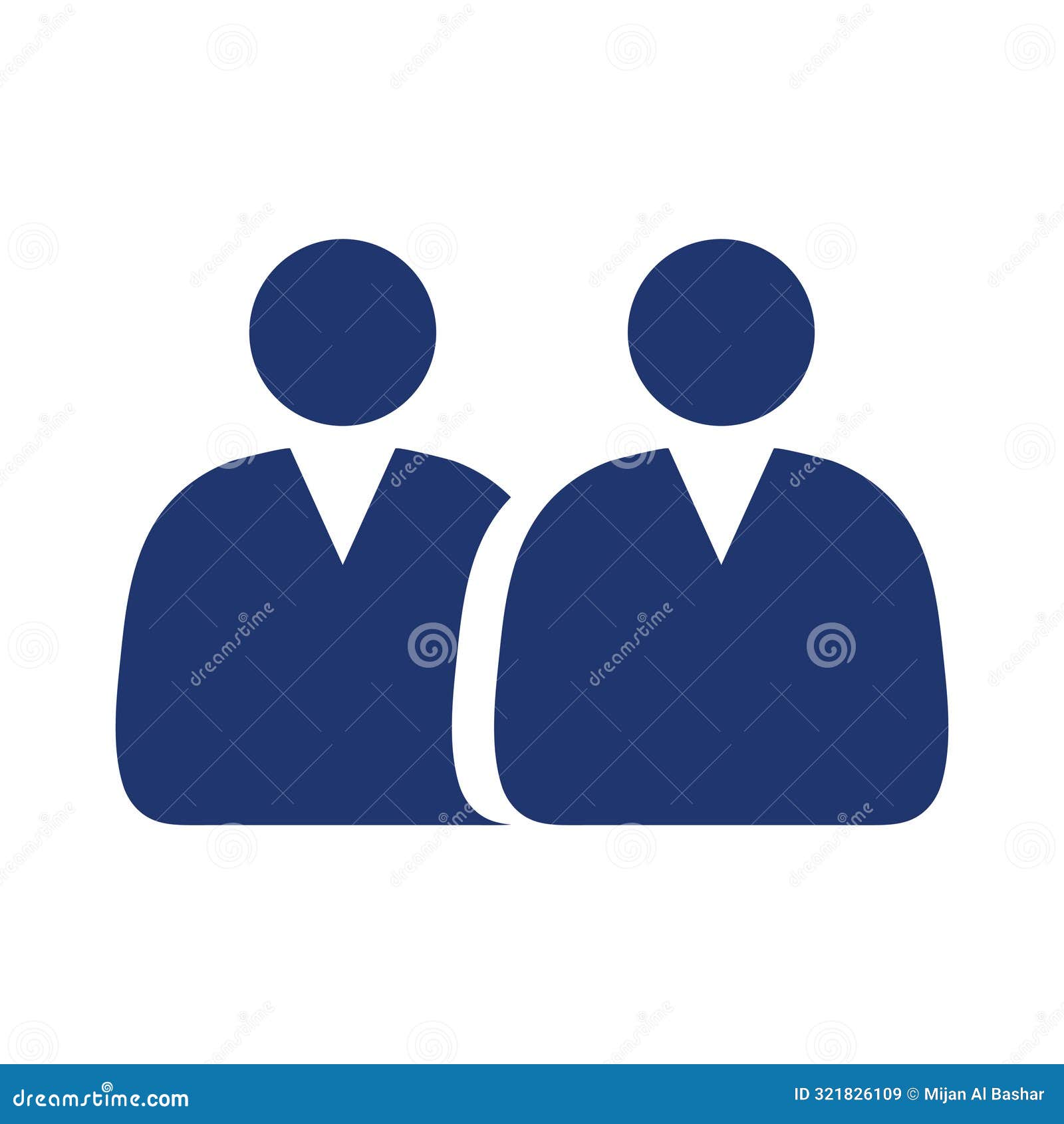 Business People Icon Vector Illustration Stock Vector - Illustration of ...