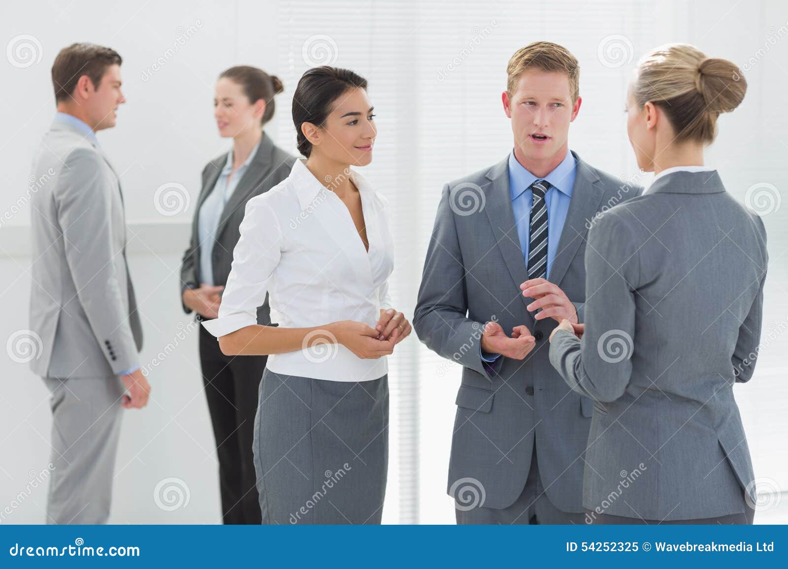 Business People Interacting Stock Image - Image of smart, office: 54252325