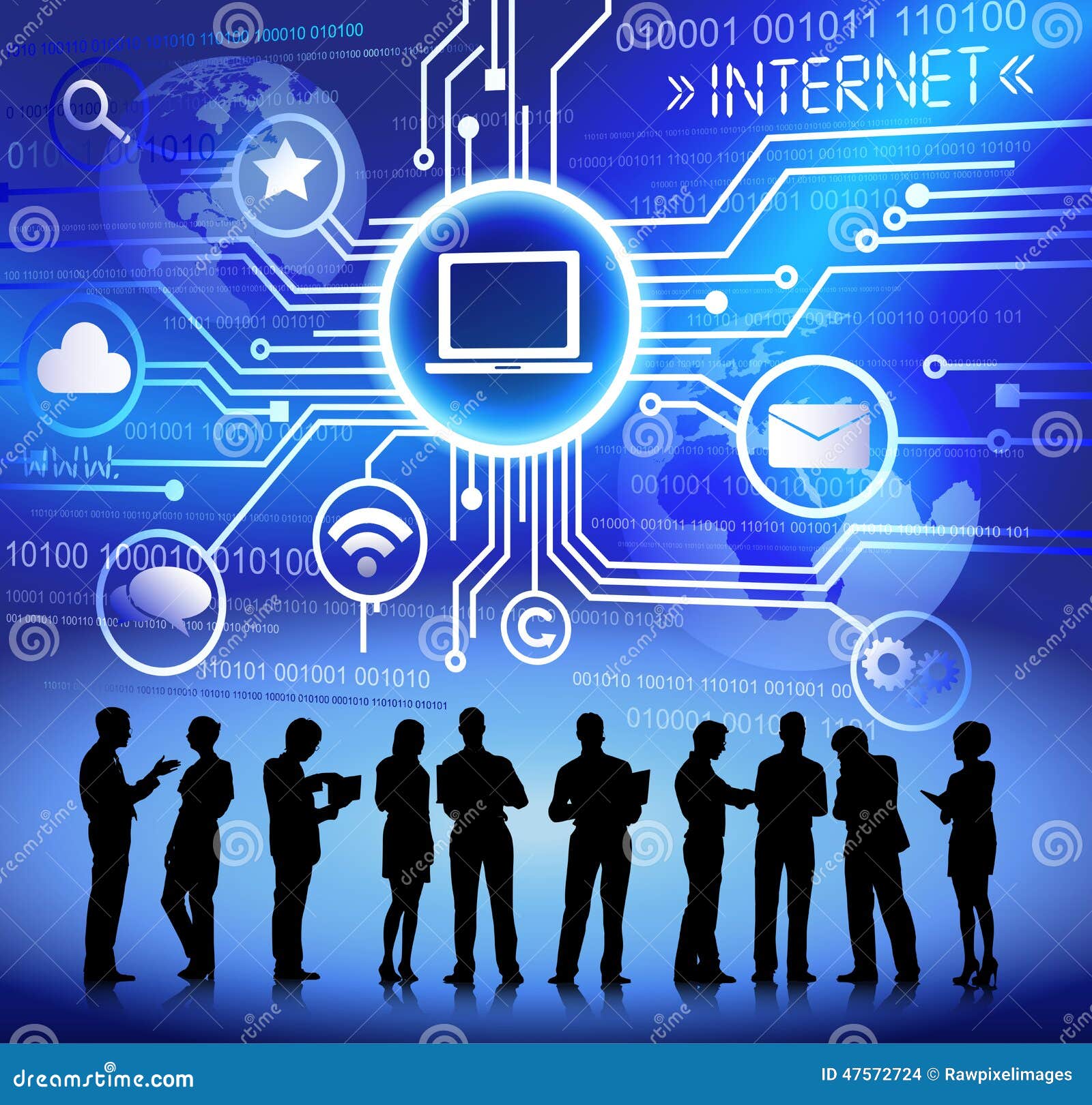 Business People Internet Connecting Network Communication Concept Stock ... Business People Internet Connecting Network Communication Concept Stock ...