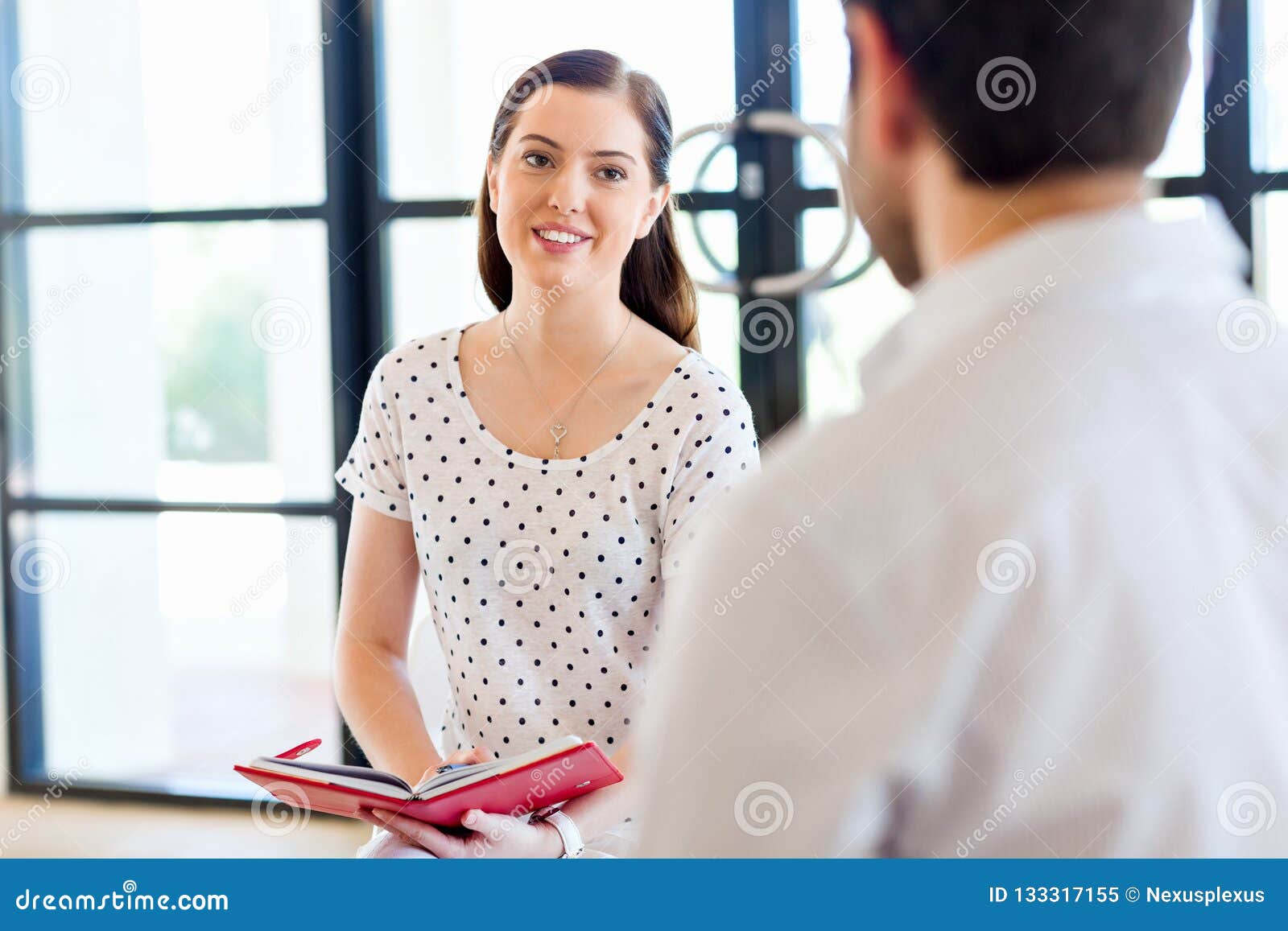 Business People at Interview in Office Stock Image - Image of candidate ...