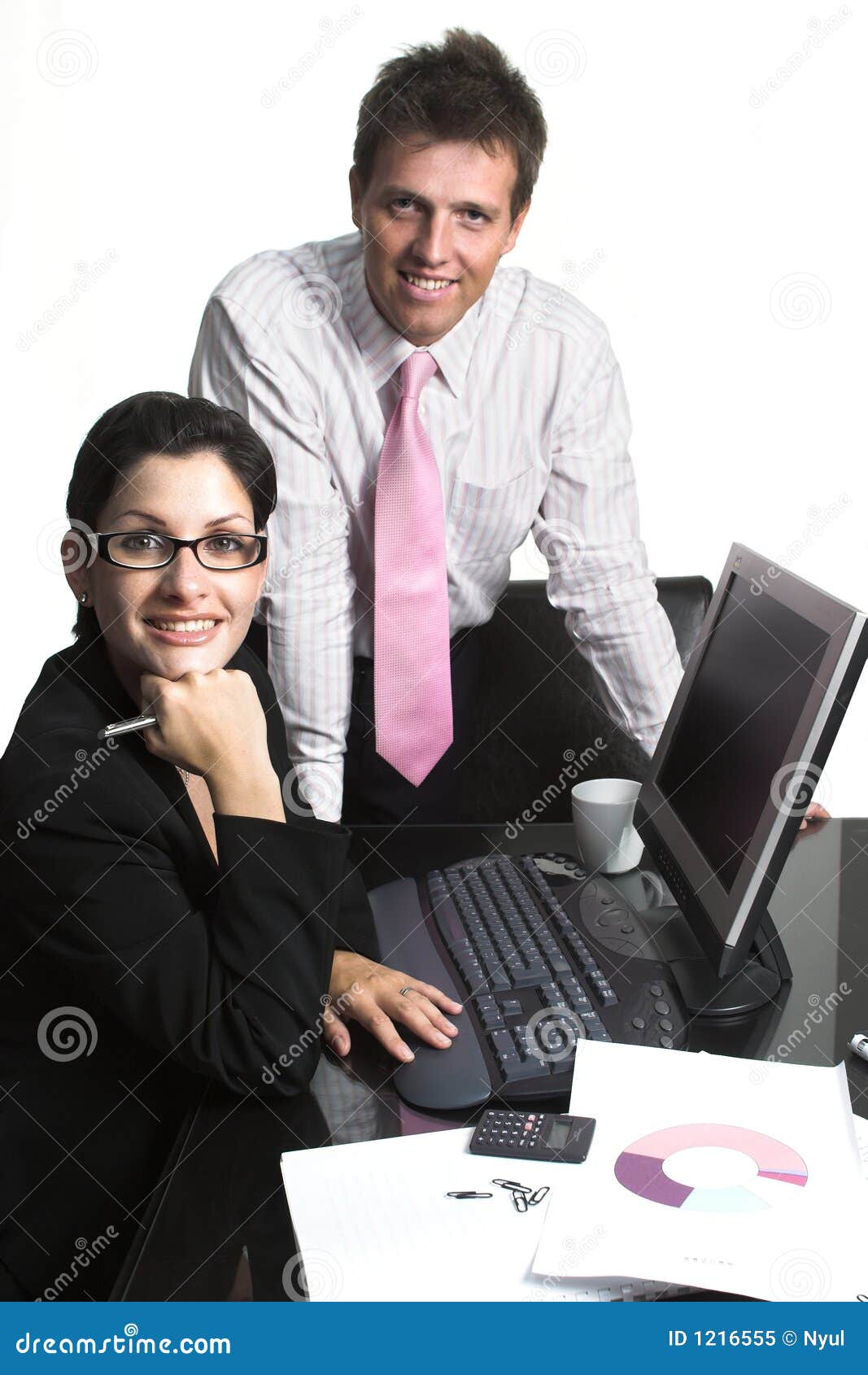 Business people - isolated stock image. Image of formal - 1216555