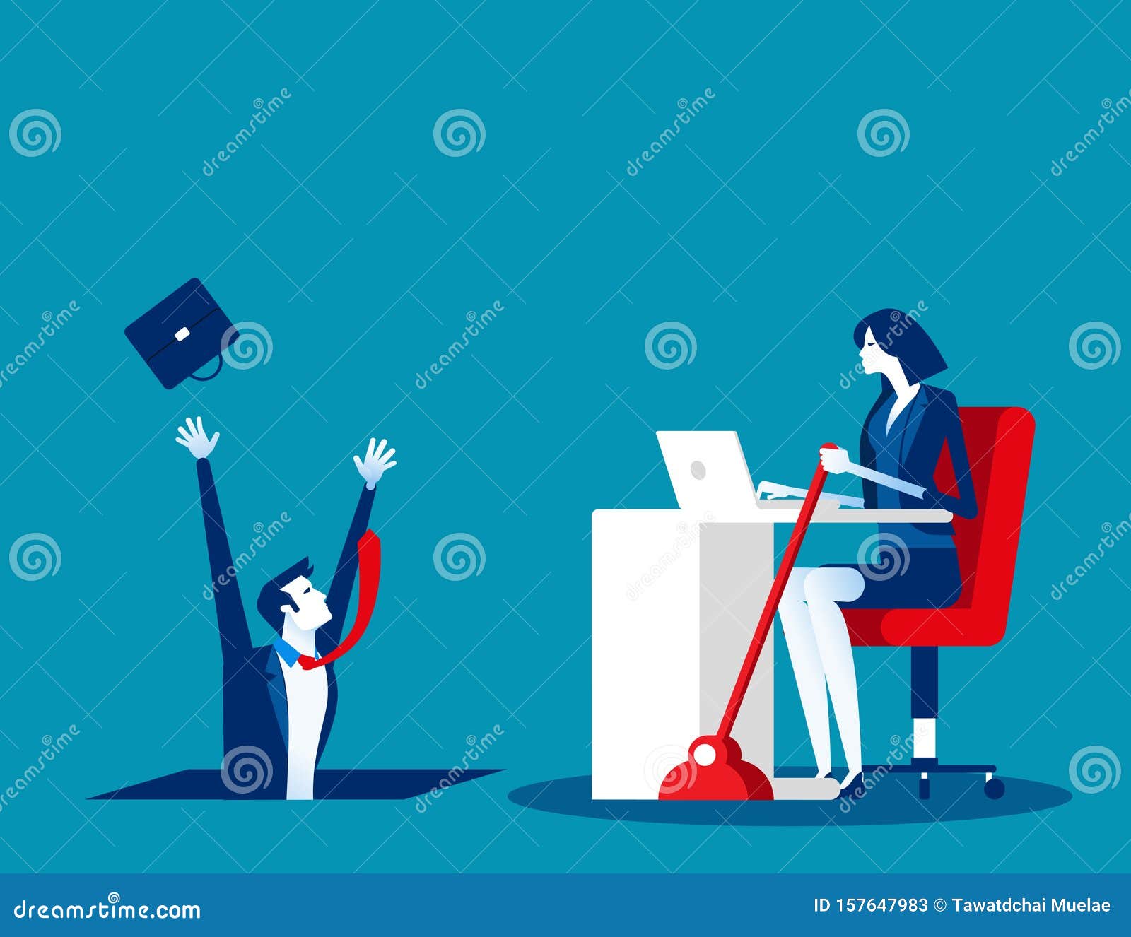 Insecurity As A Problem That Makes Life Harder - Symbolized By A Person ...