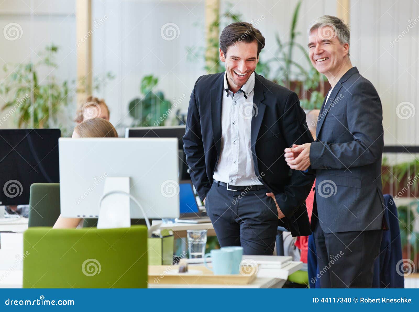Business People Laughing during Stock Photo - Image of staff, formal ...