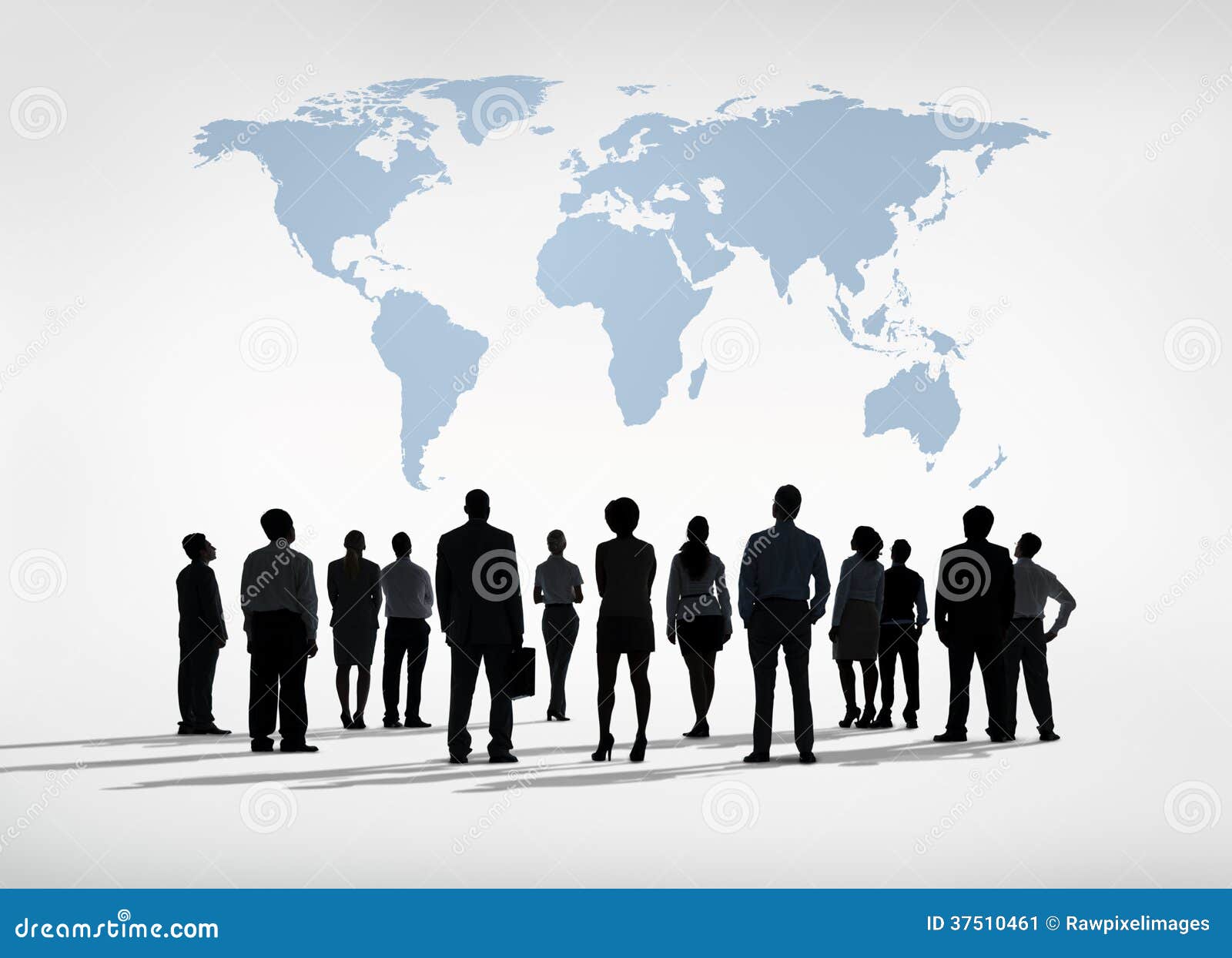 Business People Learning Global Business Stock Image - Image of ...