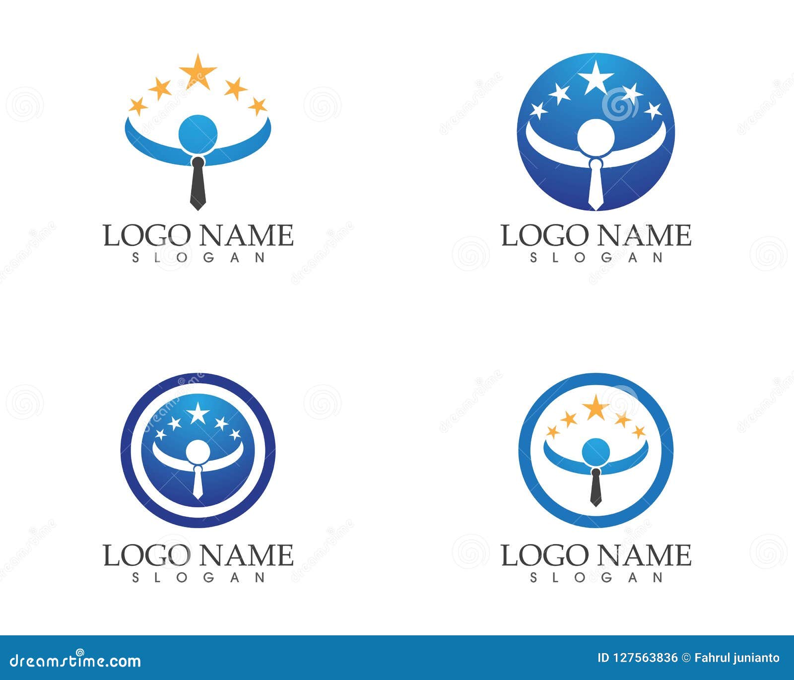 Business People Logo Vector Template Stock Vector - Illustration of ...