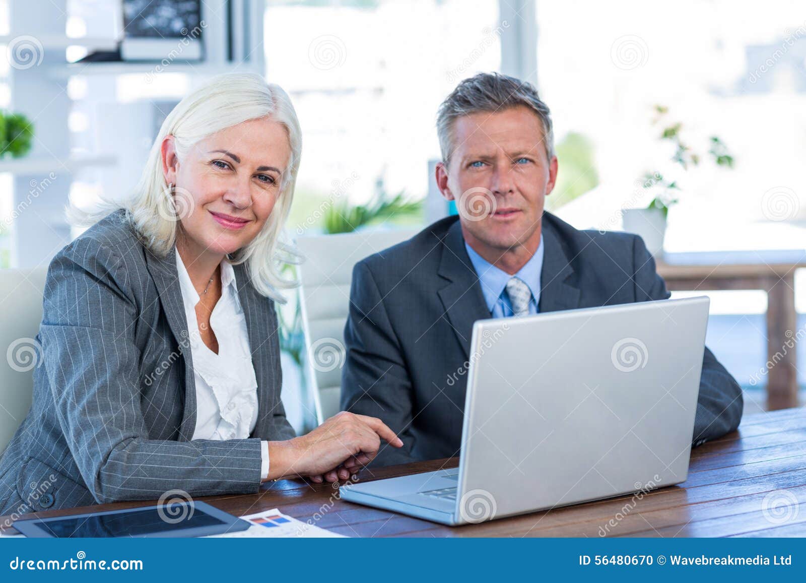Business People Looking at Camera Stock Photo - Image of executives ...