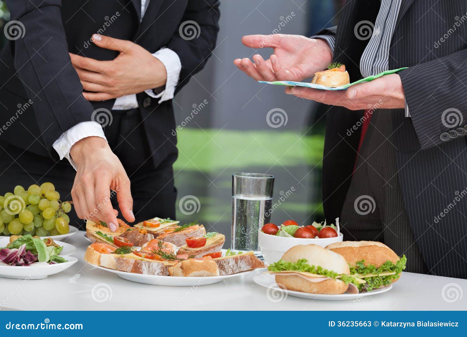 Lunch Buffet Setting Stock Photography | CartoonDealer.com #12678938