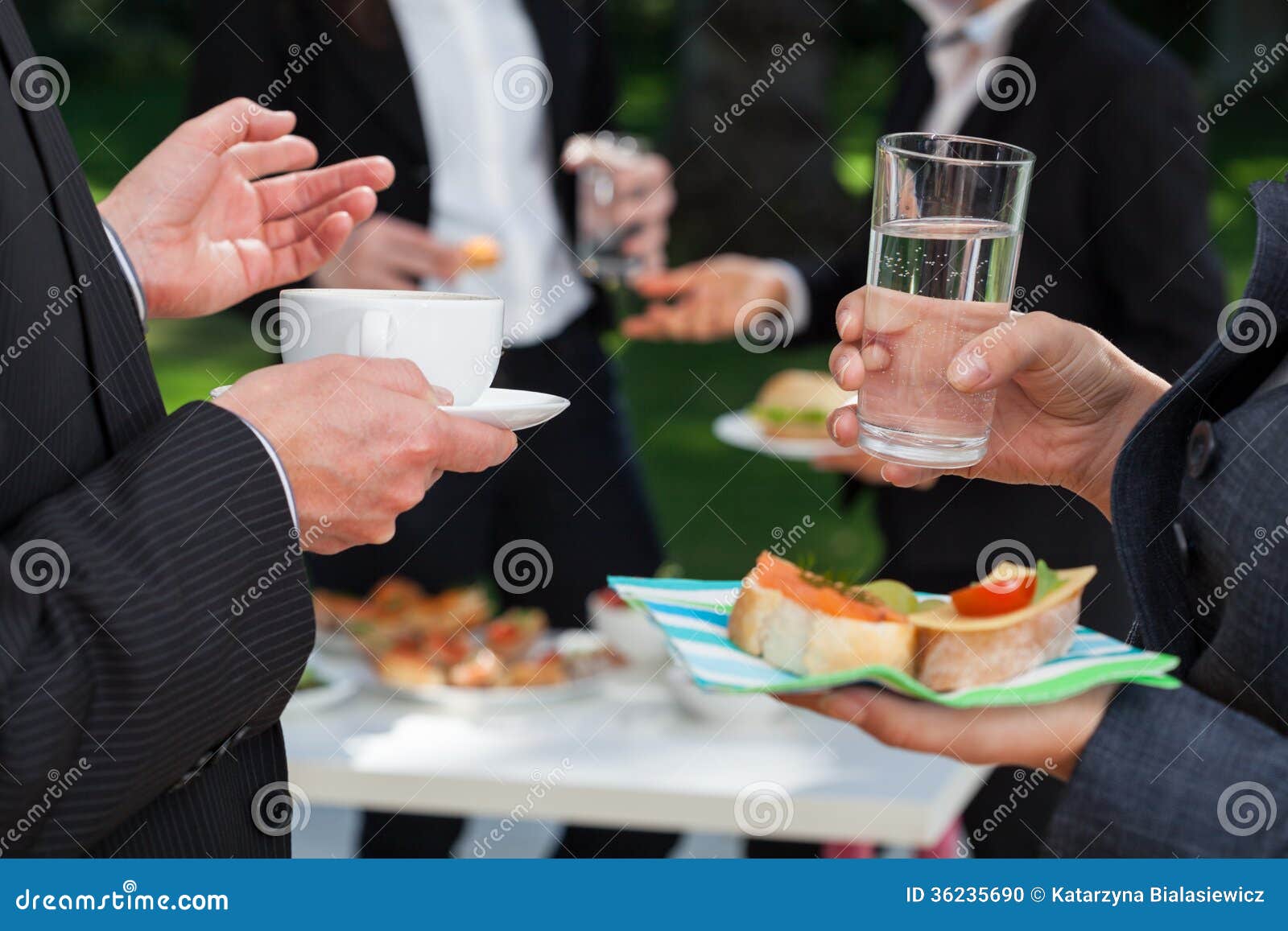 Lunch Buffet Setting Stock Photography | CartoonDealer.com #12678938
