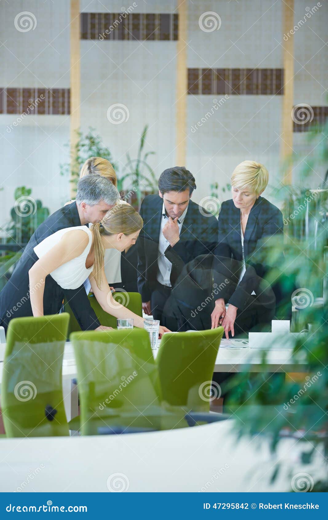 Business People Making Decision in Office Stock Photo - Image of ...