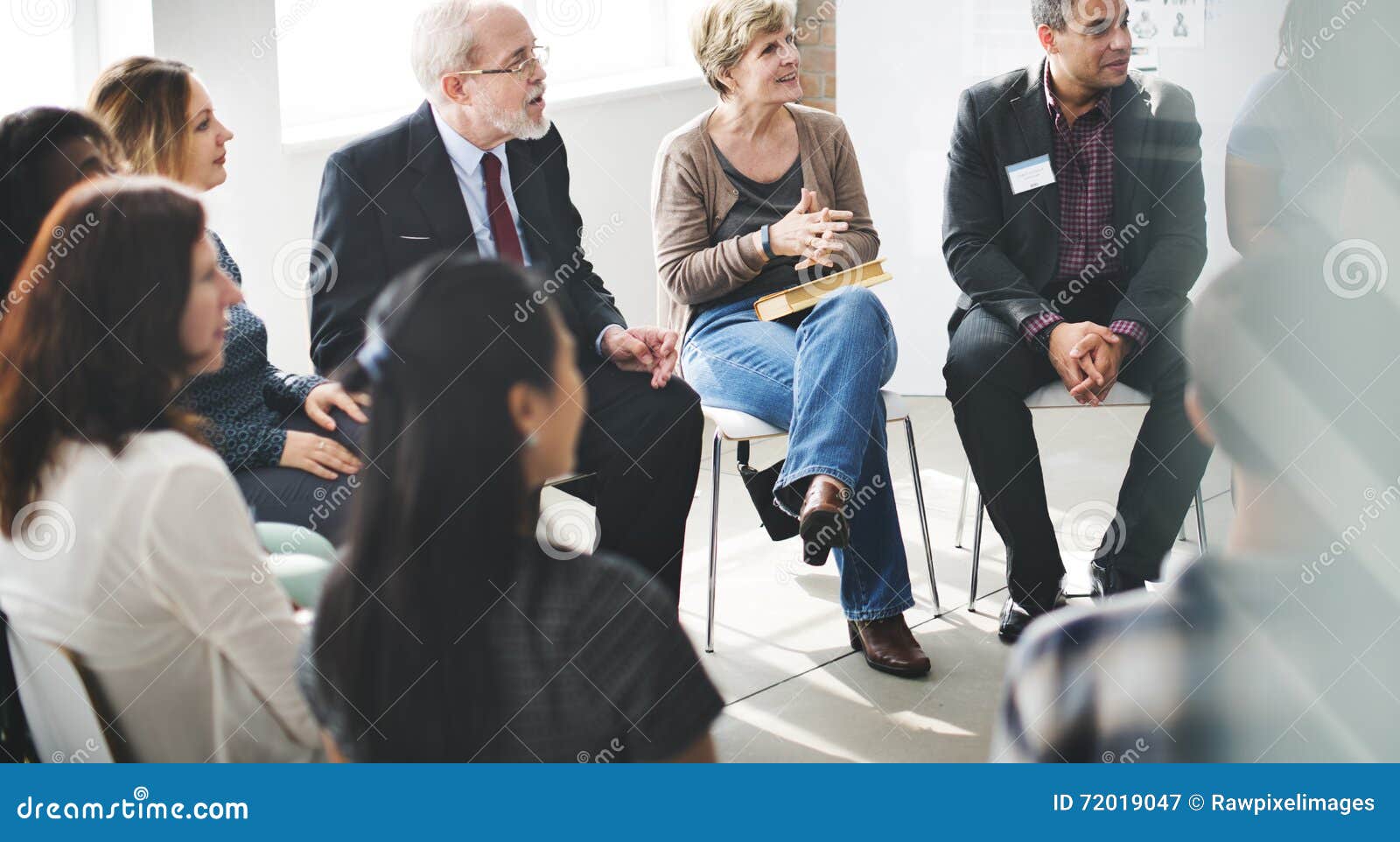 Business People Meeting Conference Discussion Working Concept Stock ...