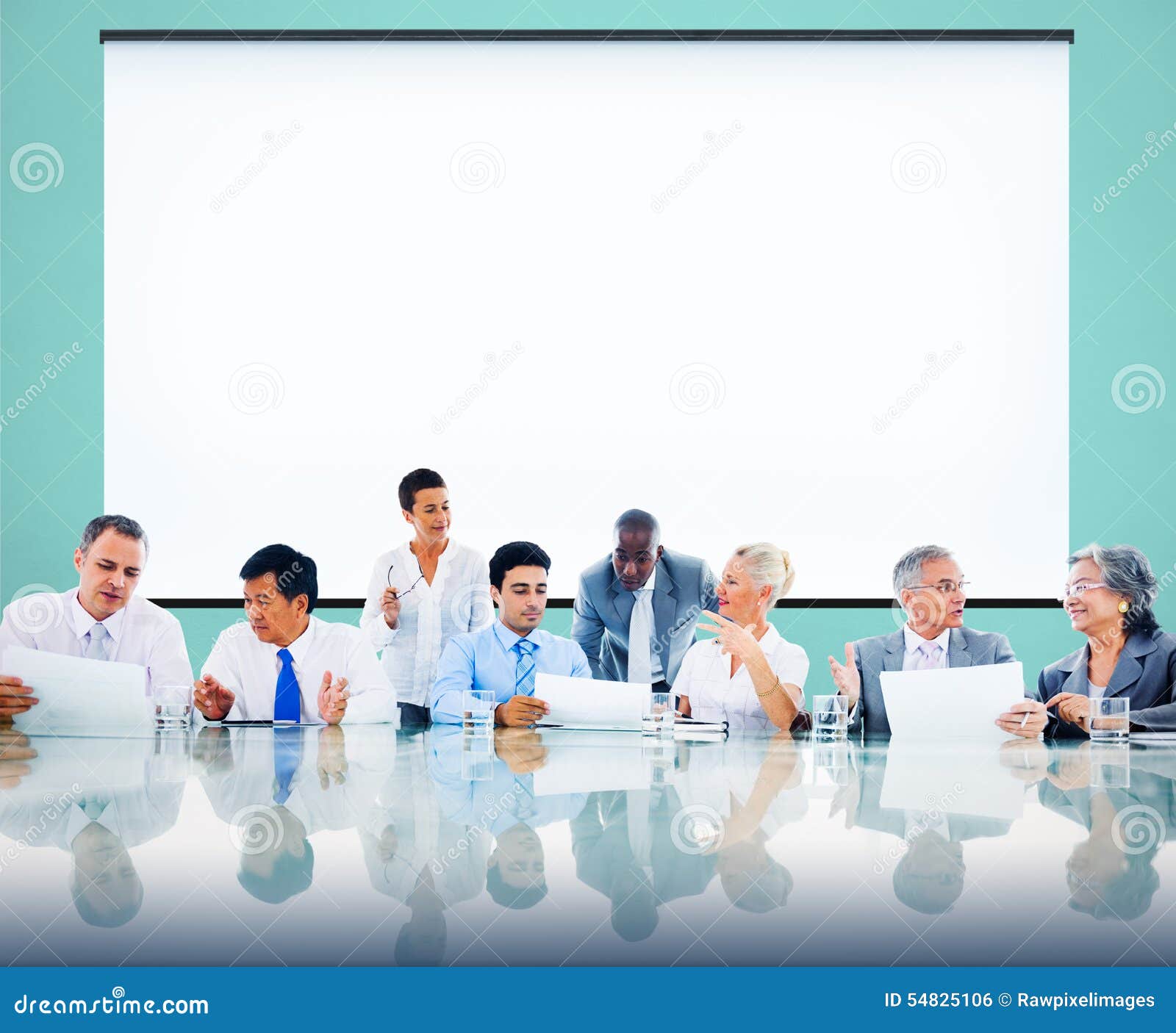 Business People Meeting Cooperation Team Concept Stock Photo - Image of ...