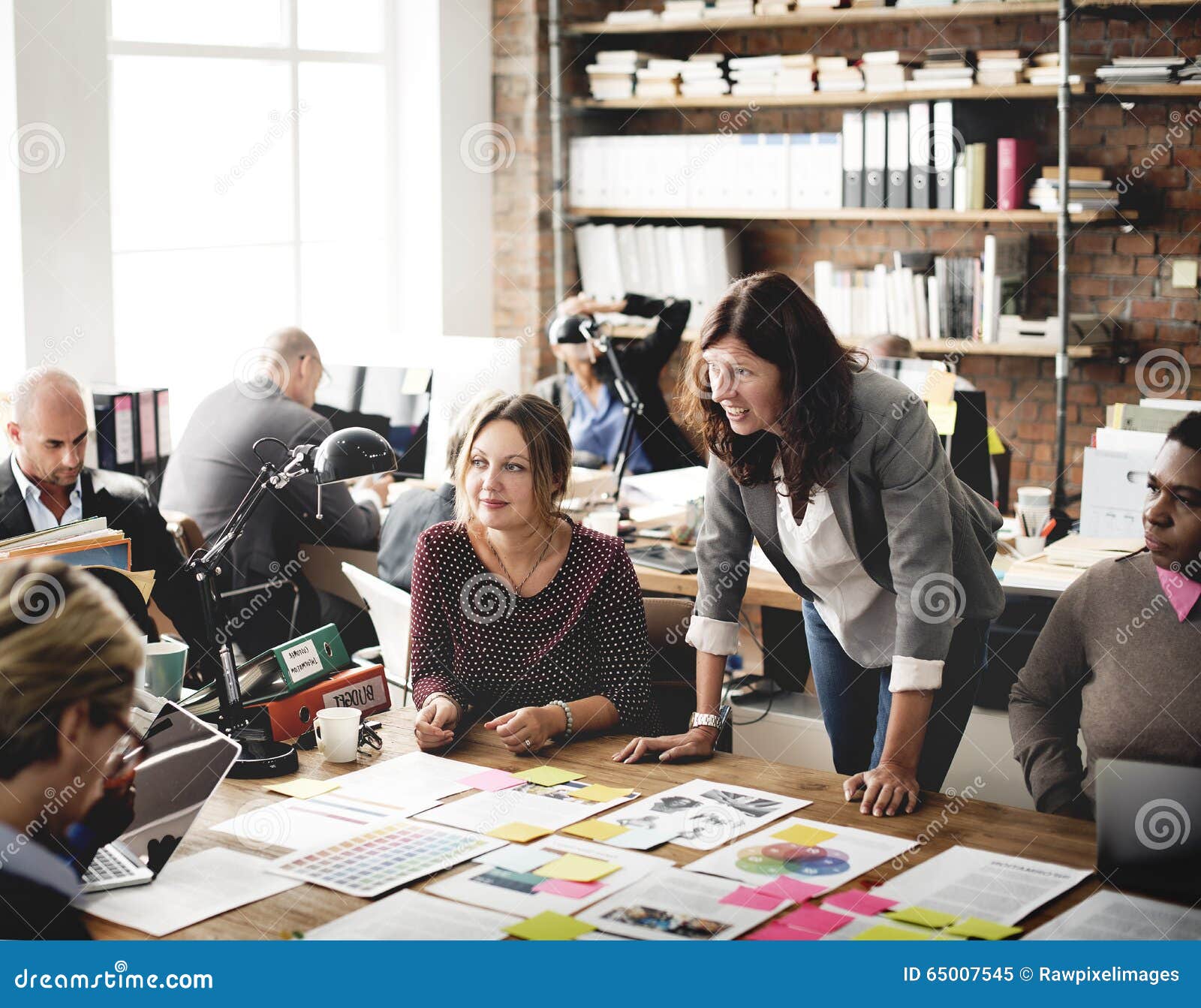 Business People Meeting Design Ideas Concept Stock Image - Image of ...