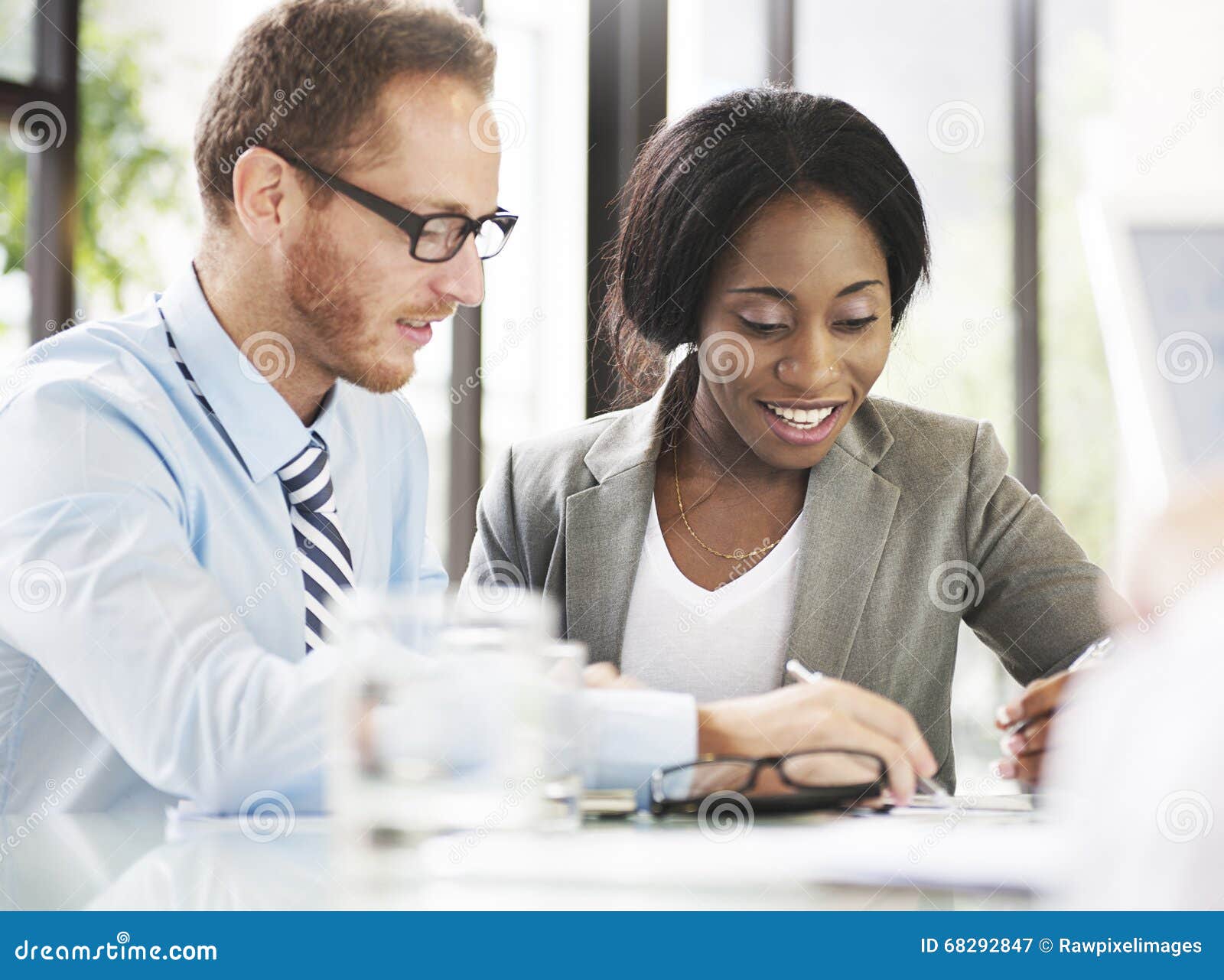 Business People Meeting Discussion Communication Concept Stock Image ...