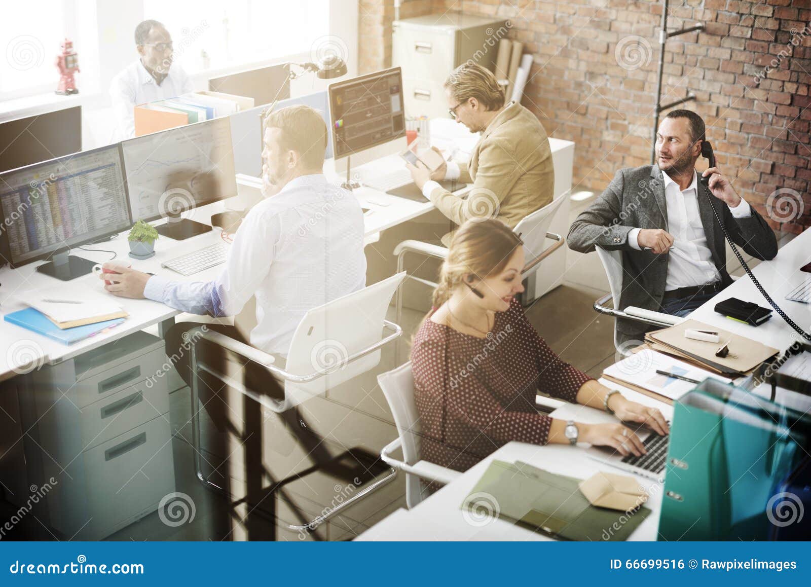 Business People Meeting Discussion Working Office Concept Stock Photo ...