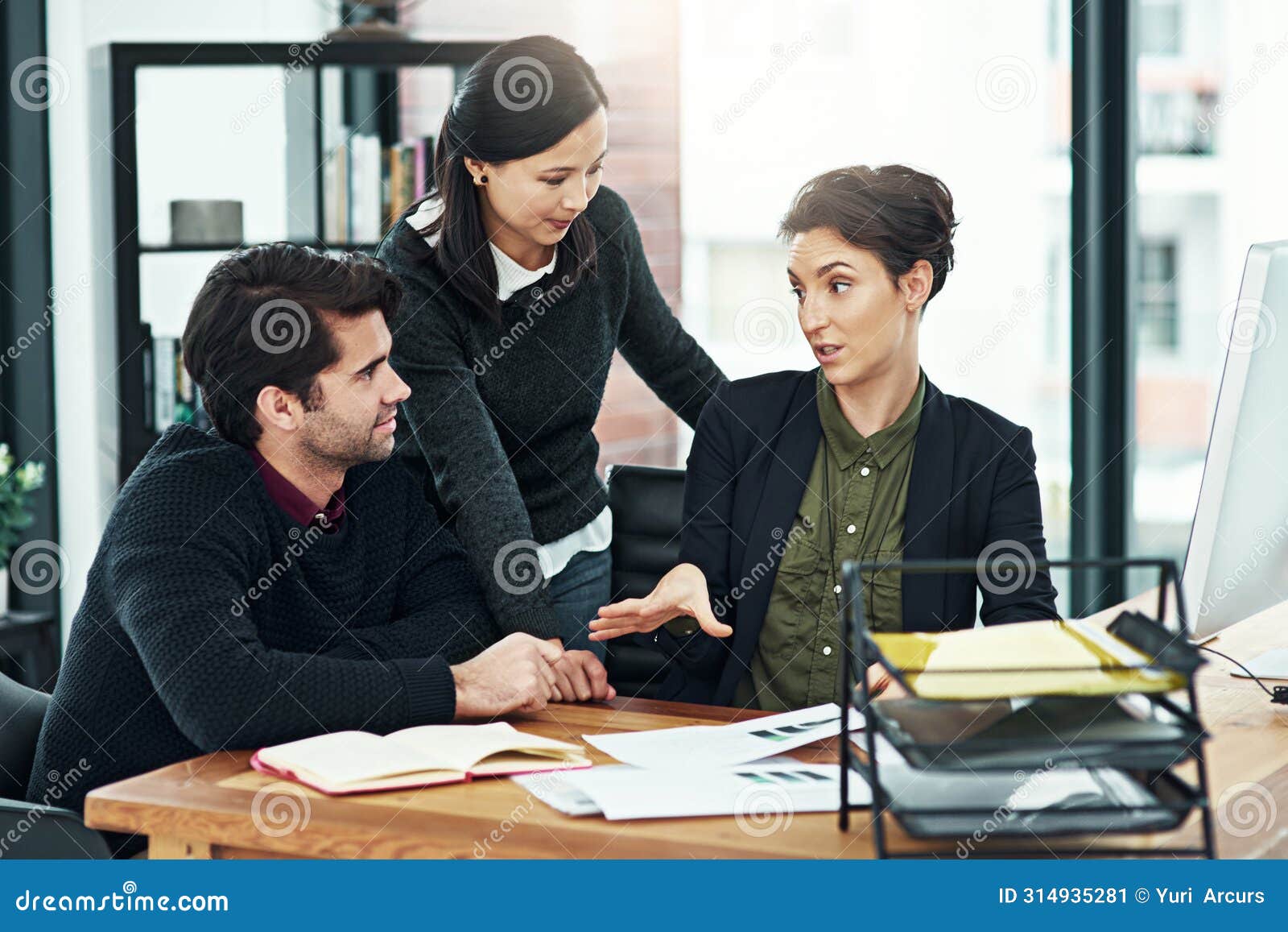 Business People, Meeting and Planning with Teamwork, Office and ...