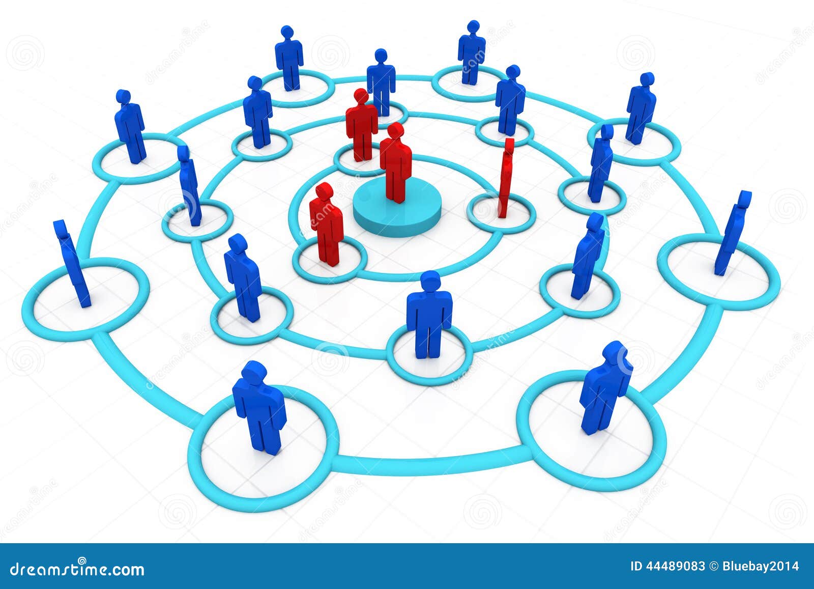 Business people network stock illustration. Illustration of media ...