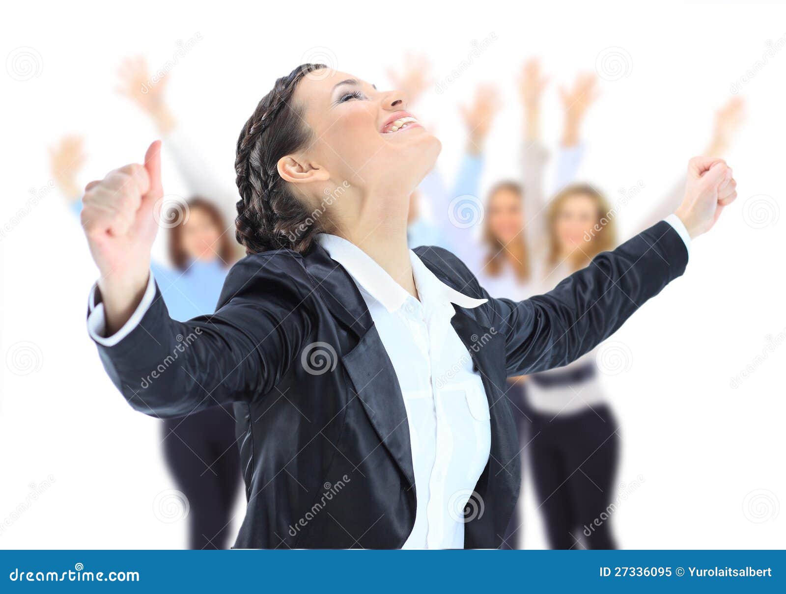 Business People, Nice Woman Stock Image - Image of partnership ...