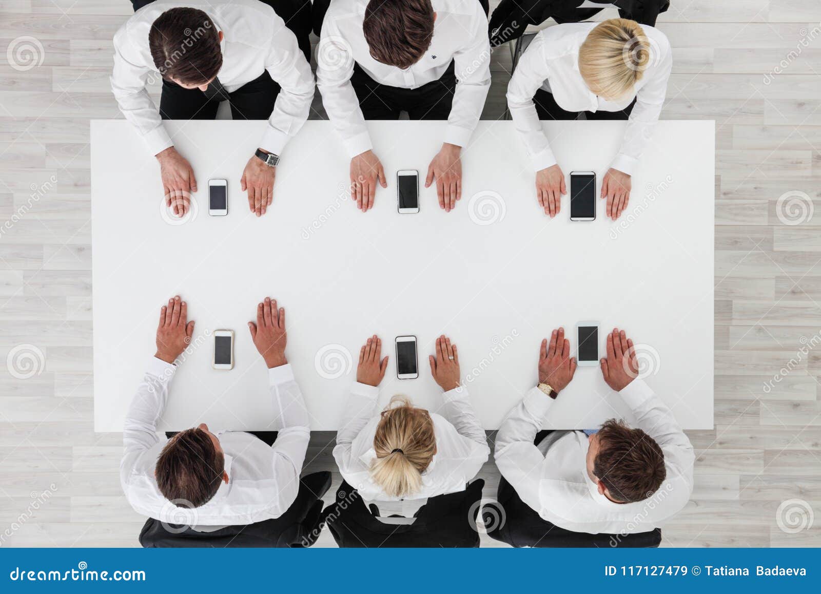 Business People Not Using Smartphones Stock Image - Image of colleagues ...