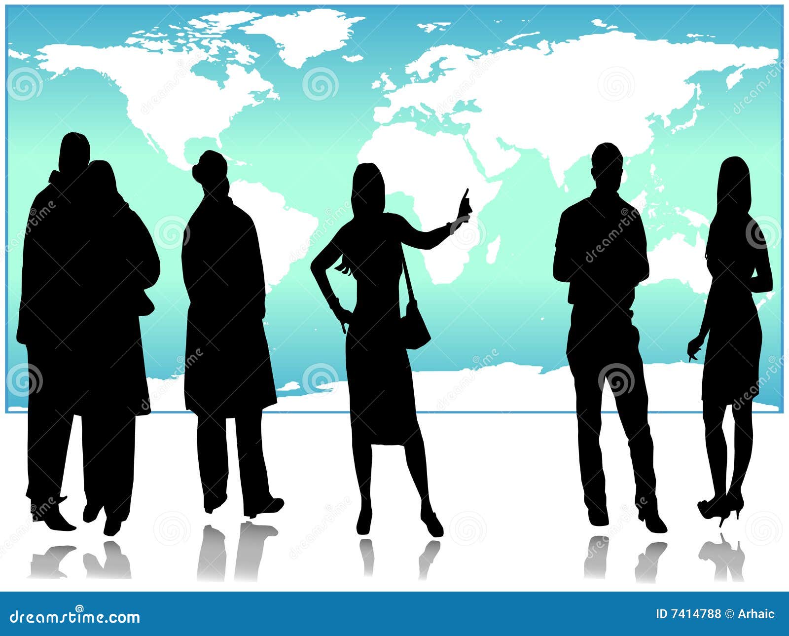 Business People Observation Stock Vector - Illustration of beautiful ...