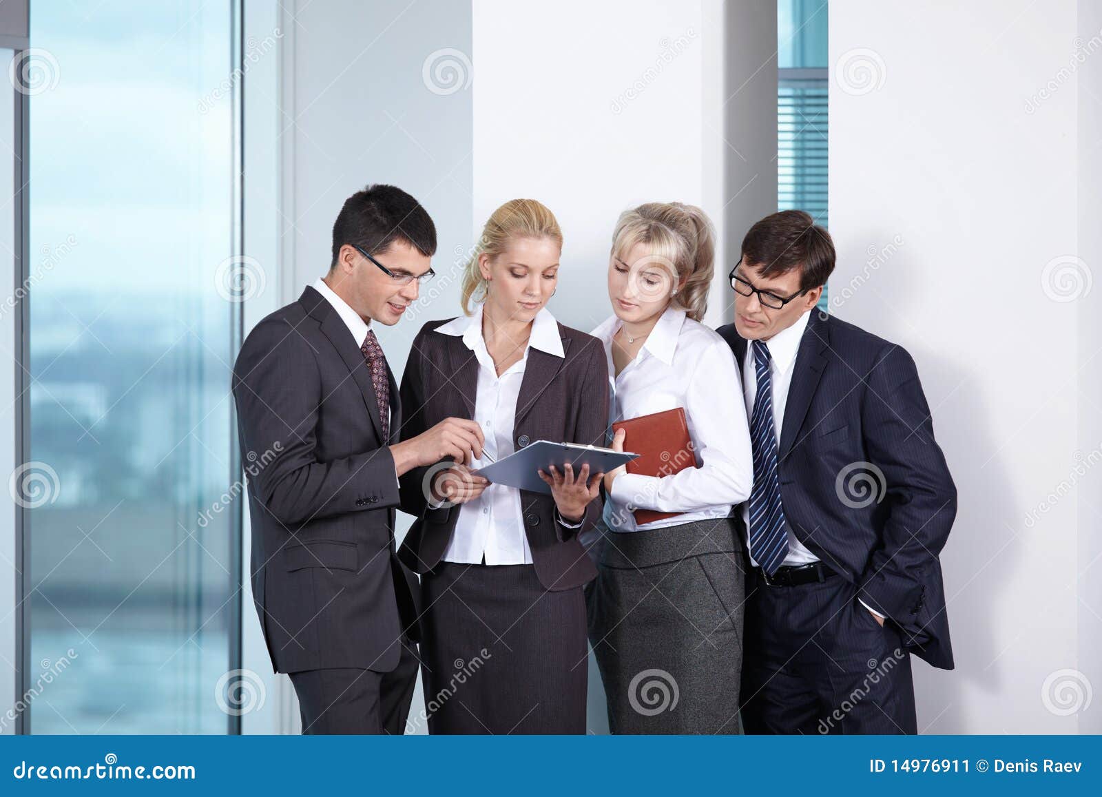 Business people in office stock image. Image of staff - 14976911