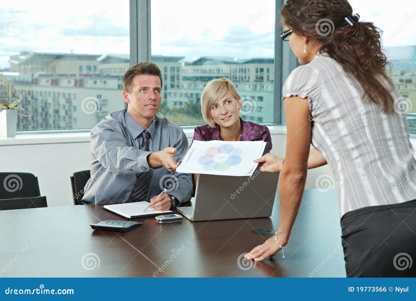 Business people at office stock photo. Image of businesspeople - 19773566