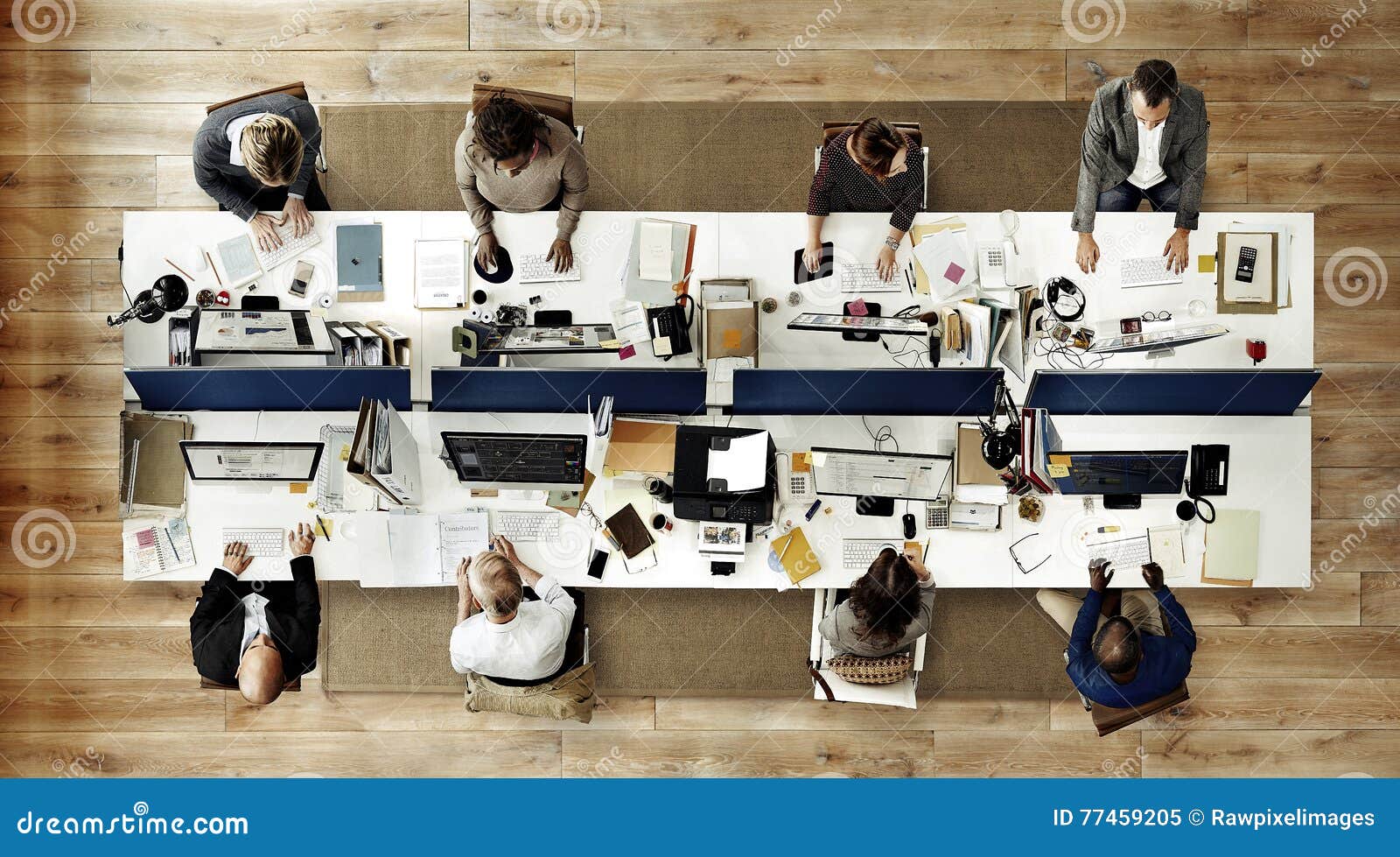 Business People Office Working Corporate Team Concept Stock Image ...