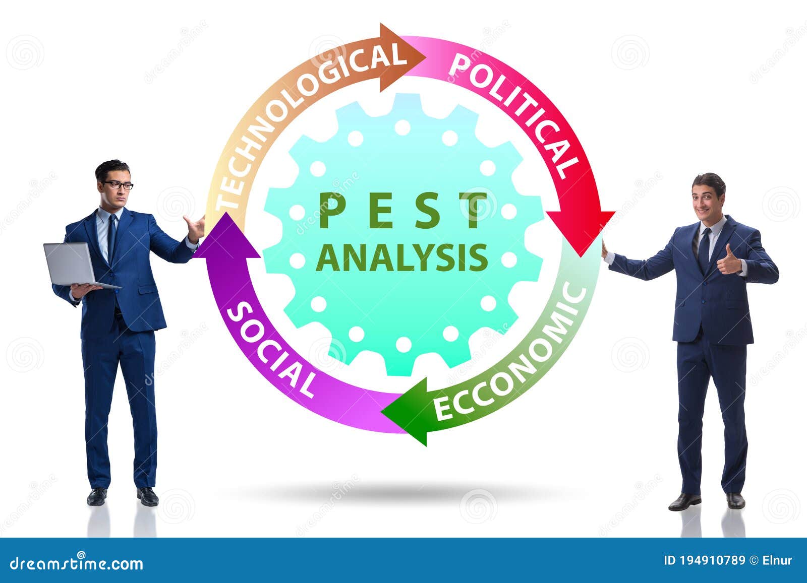 Business People in PEST Analysis Business Concept Stock Image - Image ...