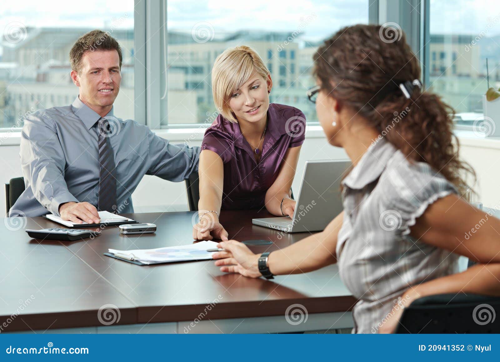 Business people planning stock photo. Image of gratified - 20941352