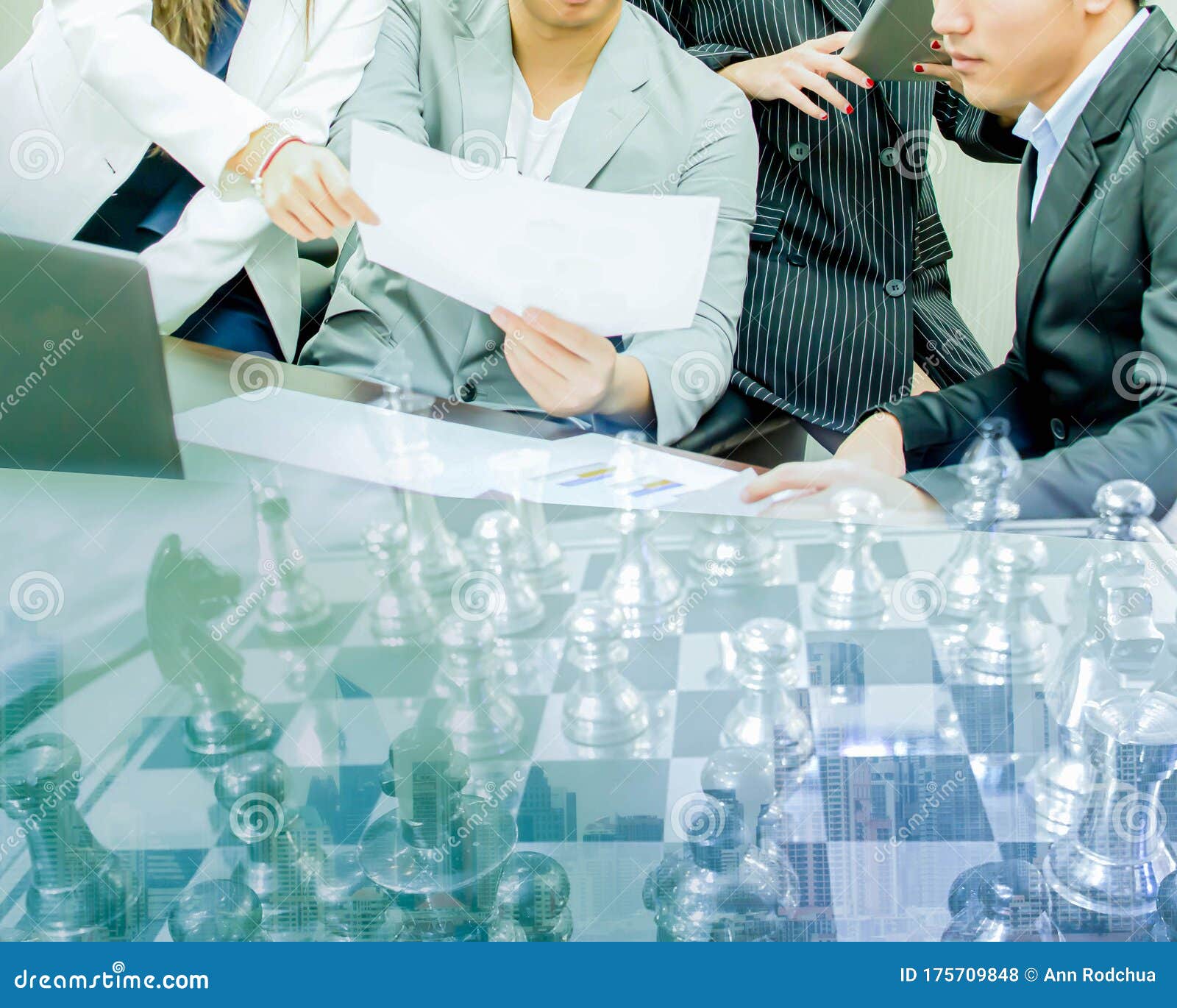 Business People Planning Business Strategy Stock Photo - Image of ...