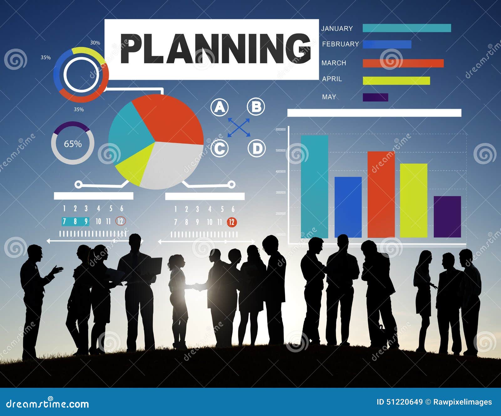 Business People Planning Strategy Ideas Discussion Concept Stock Image ...