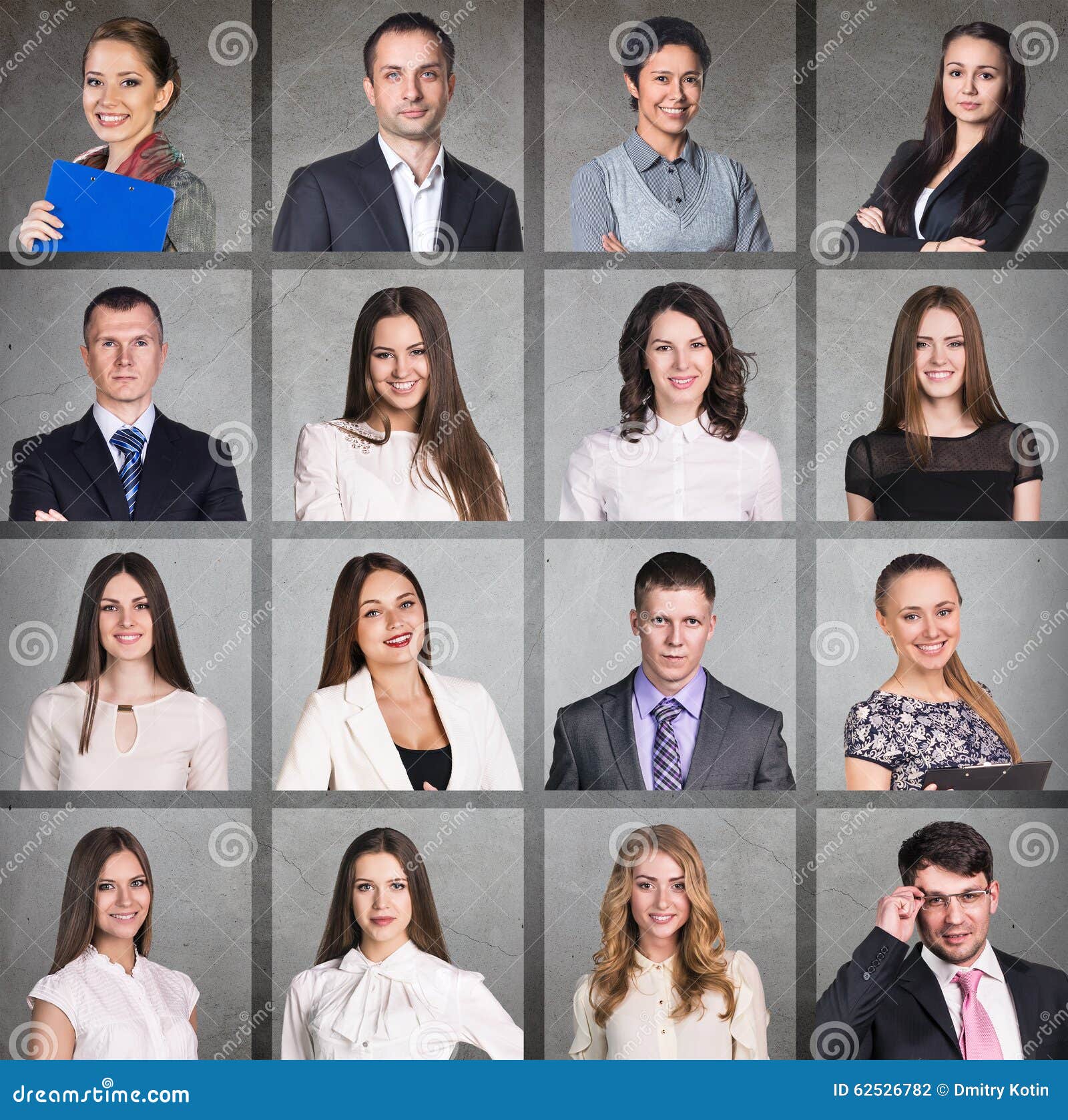 Business People Collage