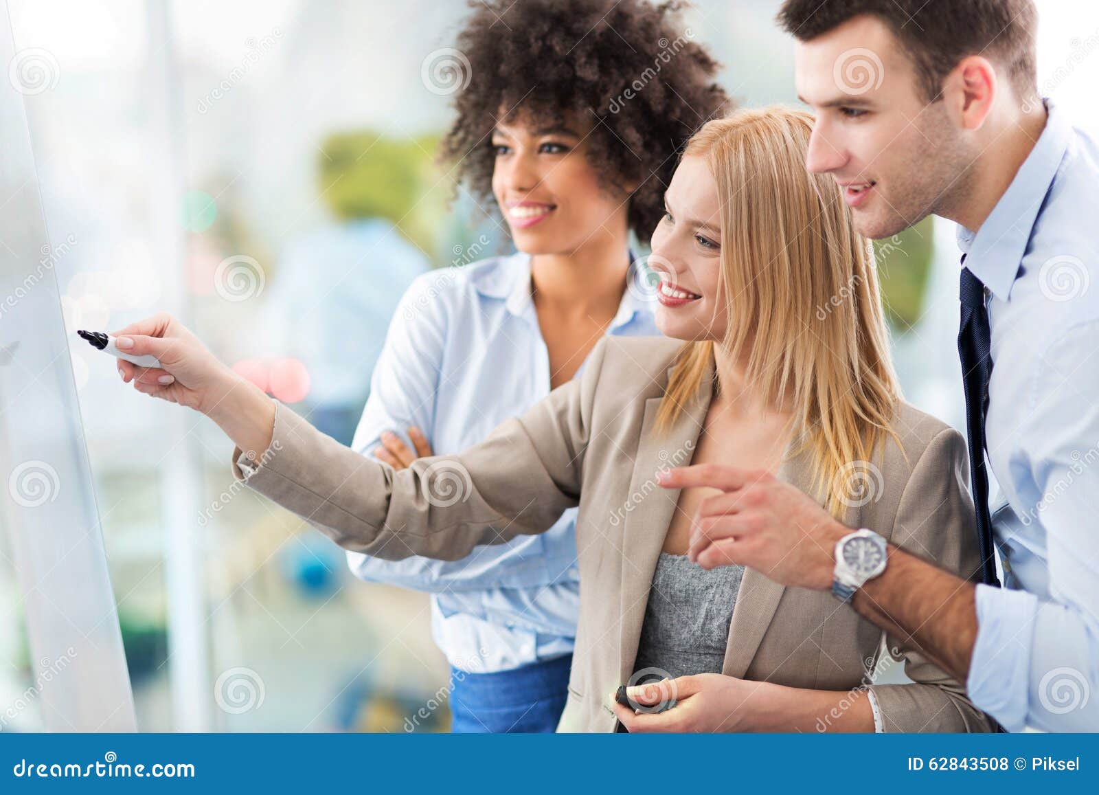 Business People at a Presentation Stock Photo - Image of executive ...