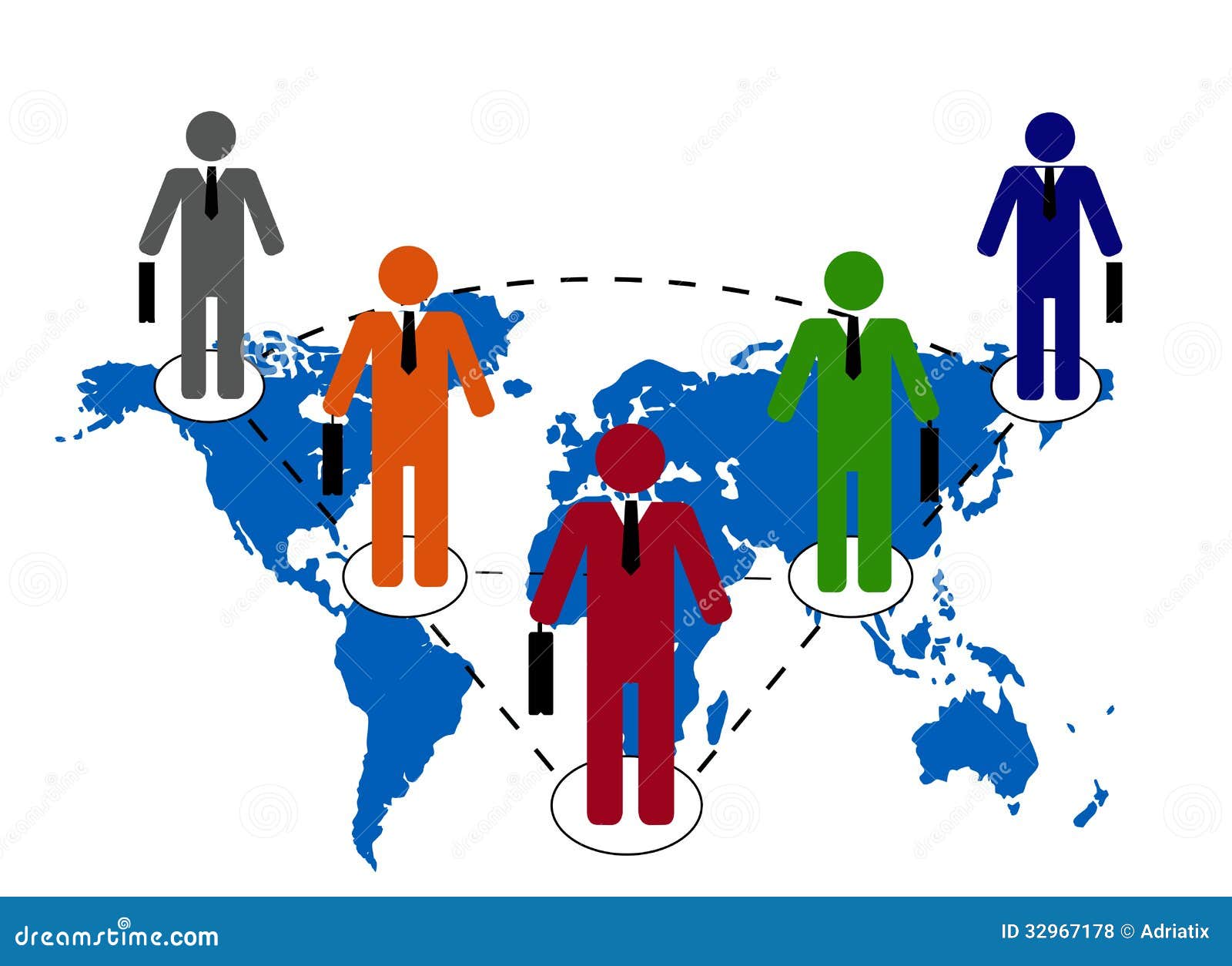 Business People Relationship Stock Vector - Illustration of office ...