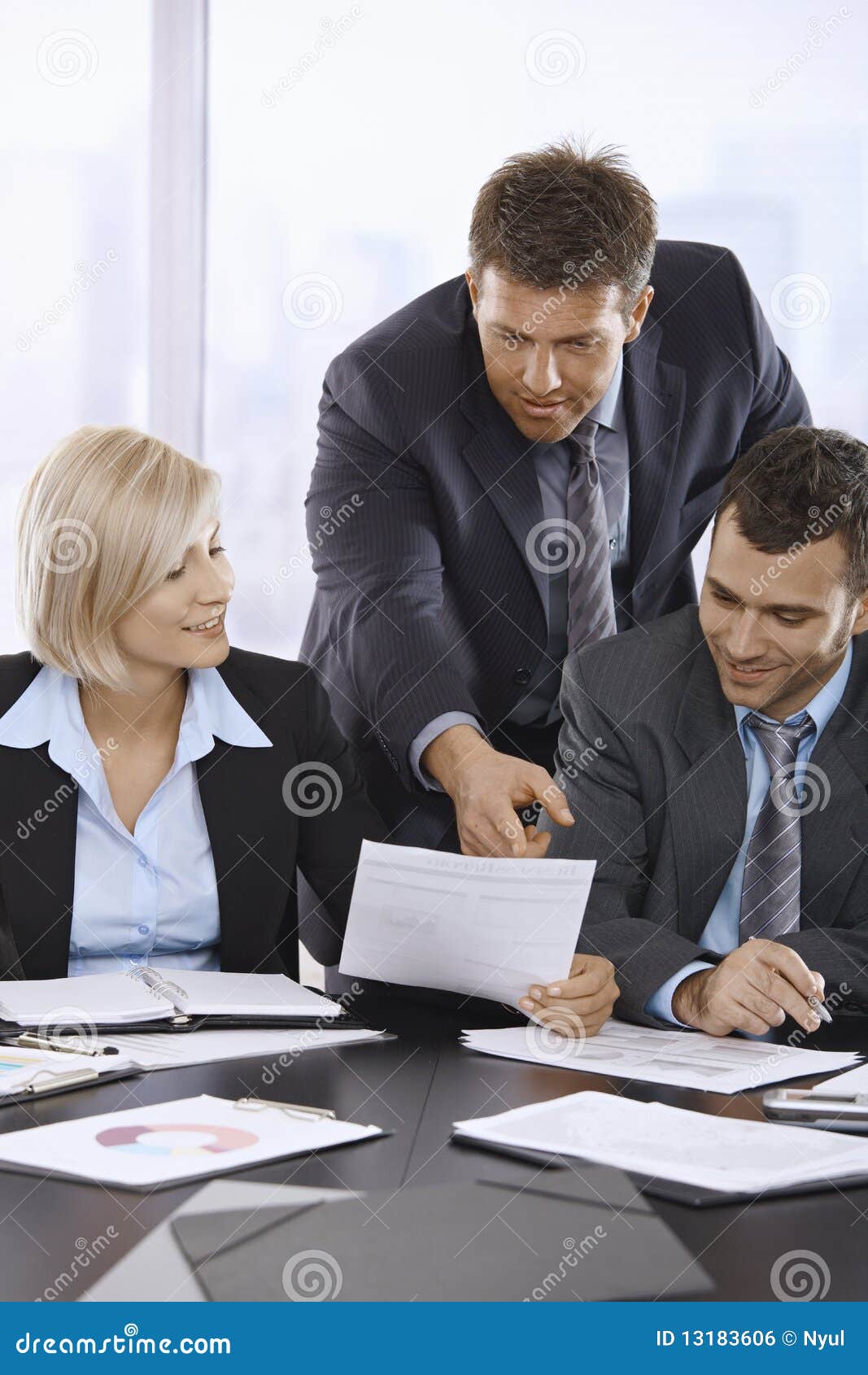 Business People Reviewing Documents Stock Photo - Image of boardroom ... Business People Reviewing Documents Stock Photo - Image of boardroom ...