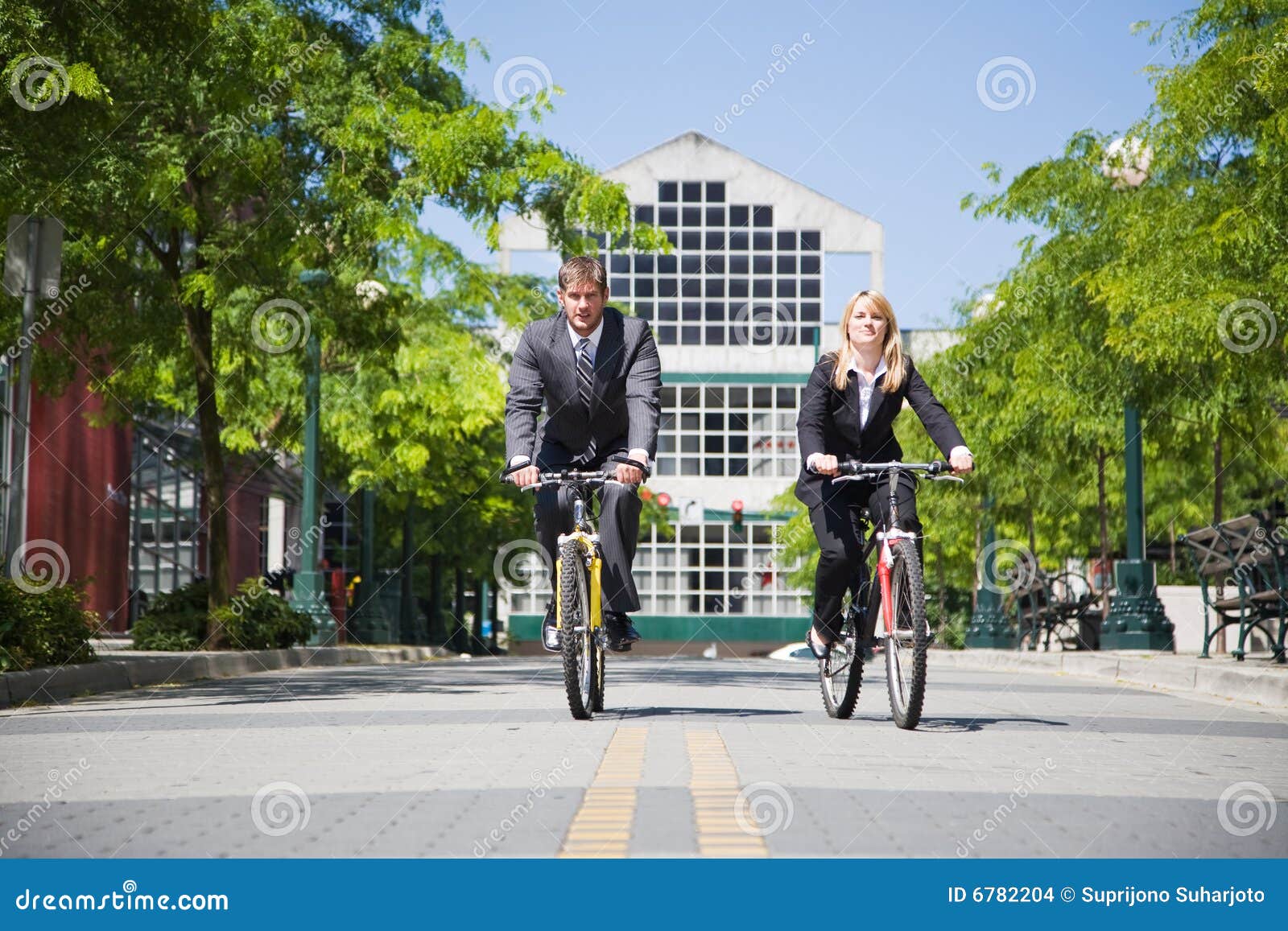 Business People Riding Bicycle Stock Photo - Image of concept, adult ...