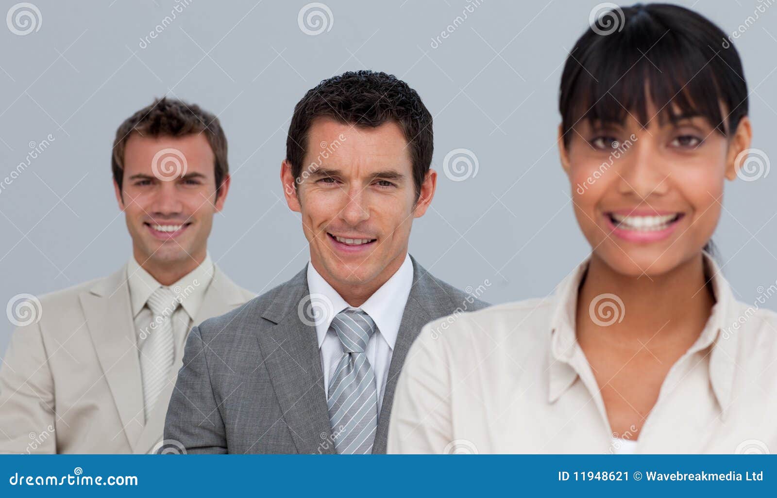 Business people in a row stock image. Image of group - 11948621