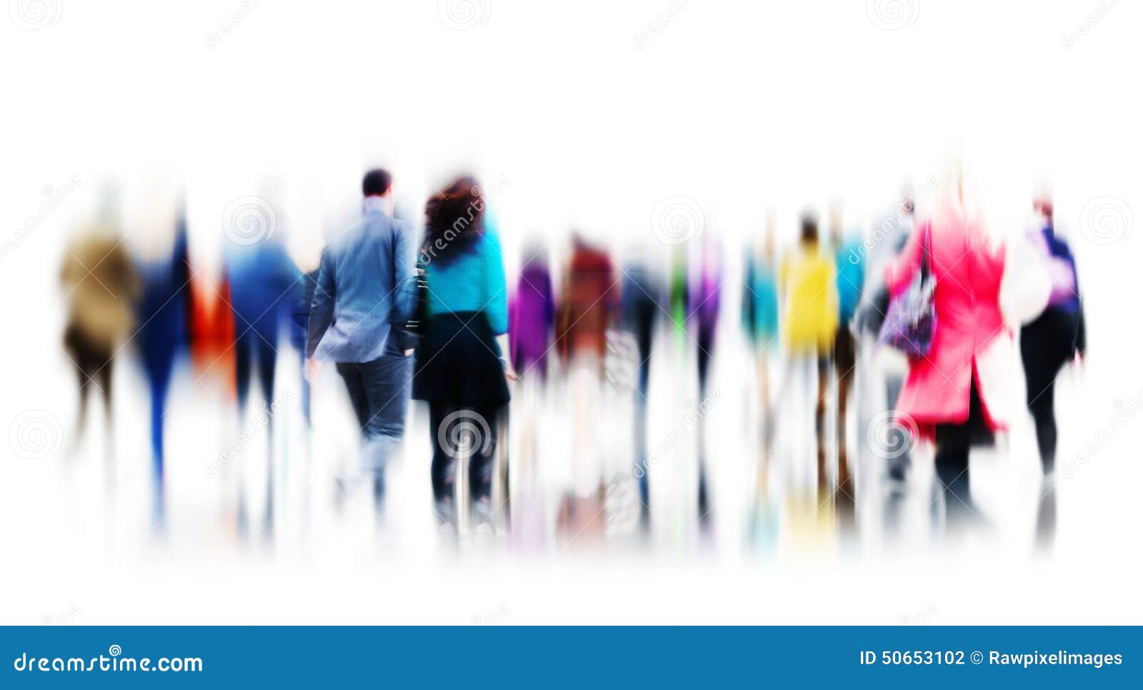 Business People Rush Hour Walking Commuting City Concept Stock Photo ...