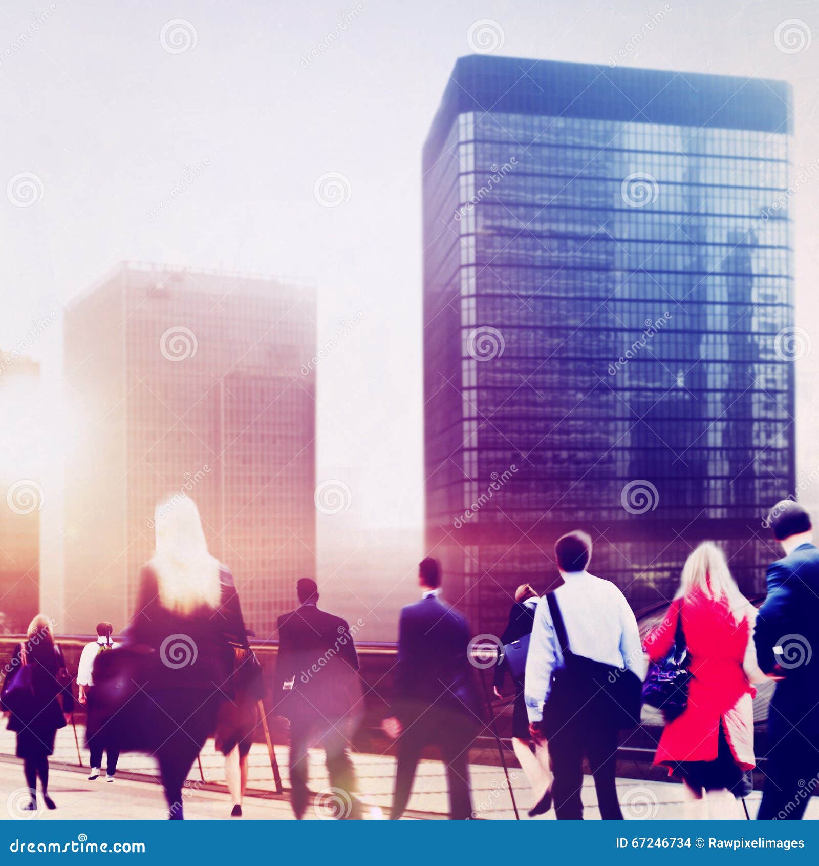 Business People Rush Hour Walking Commuting City Concept Stock Photo ...