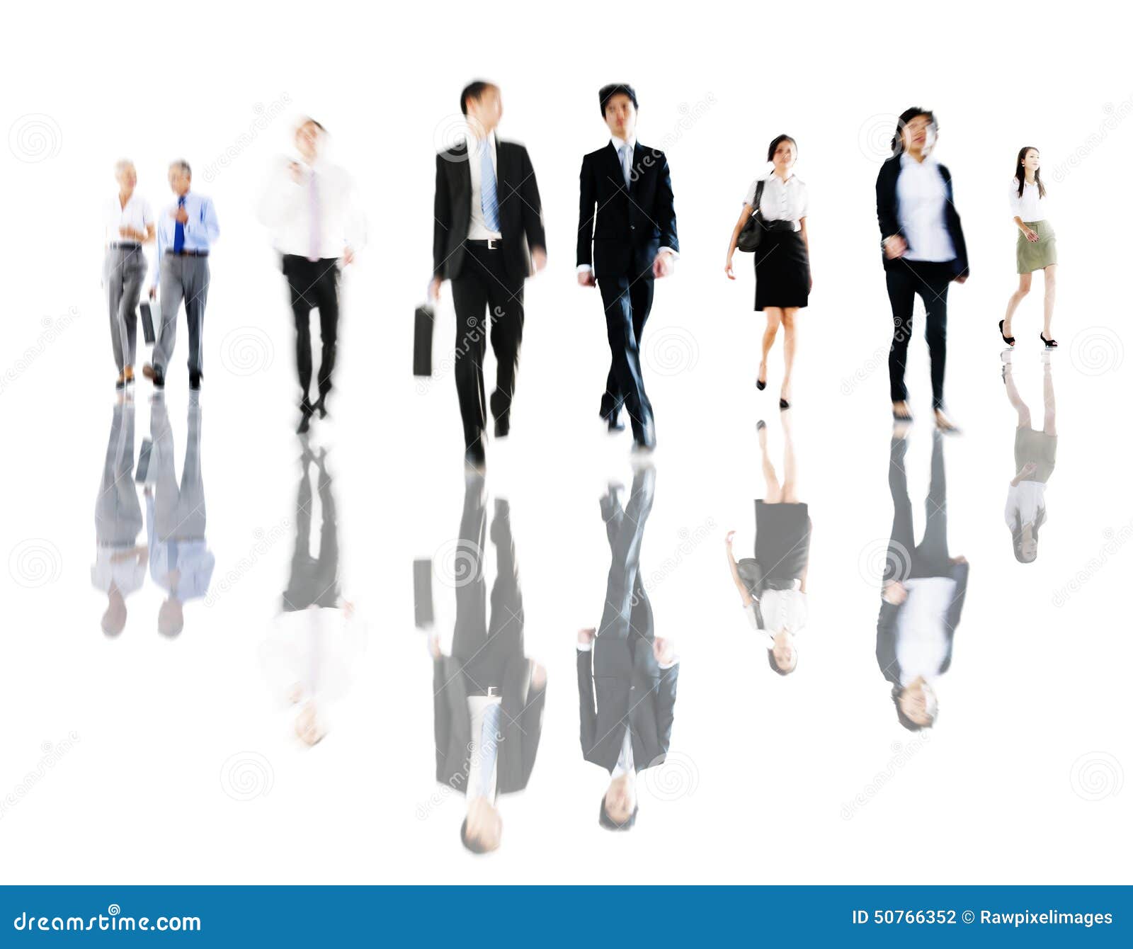 Business People Rush Hour Walking Commuting Concept Stock Photo - Image ...