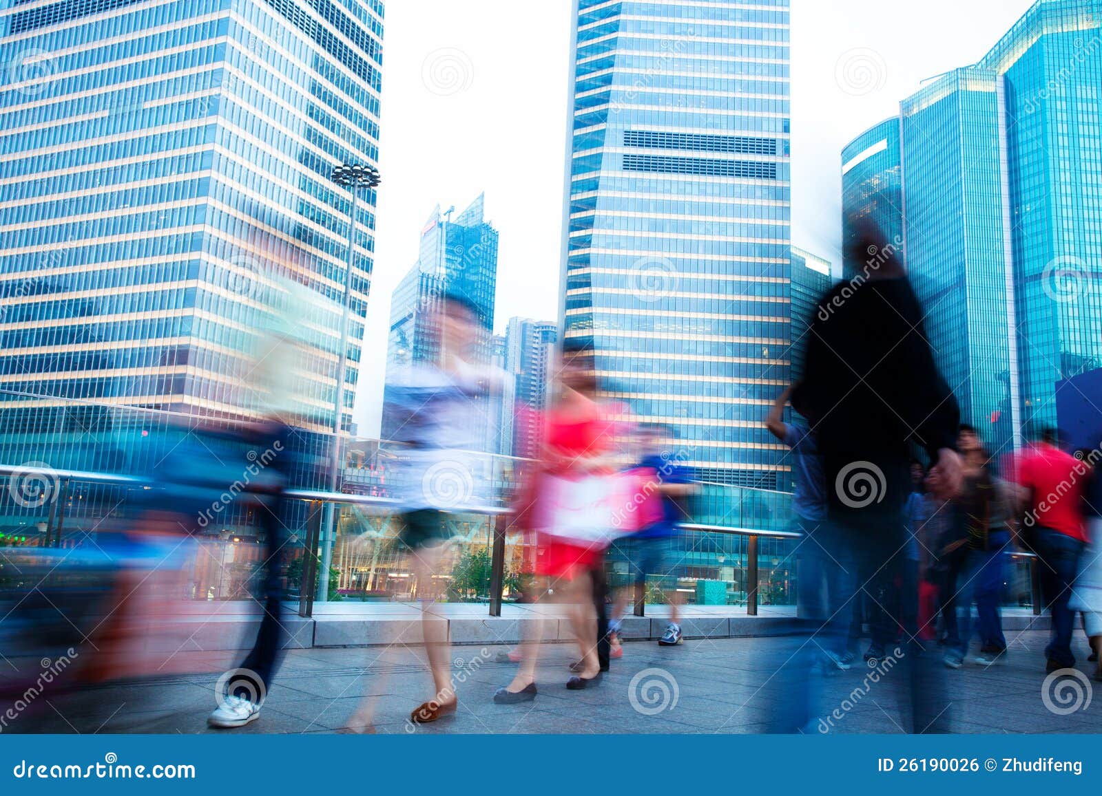 Business People Rushing on the Street Stock Photo - Image of ...