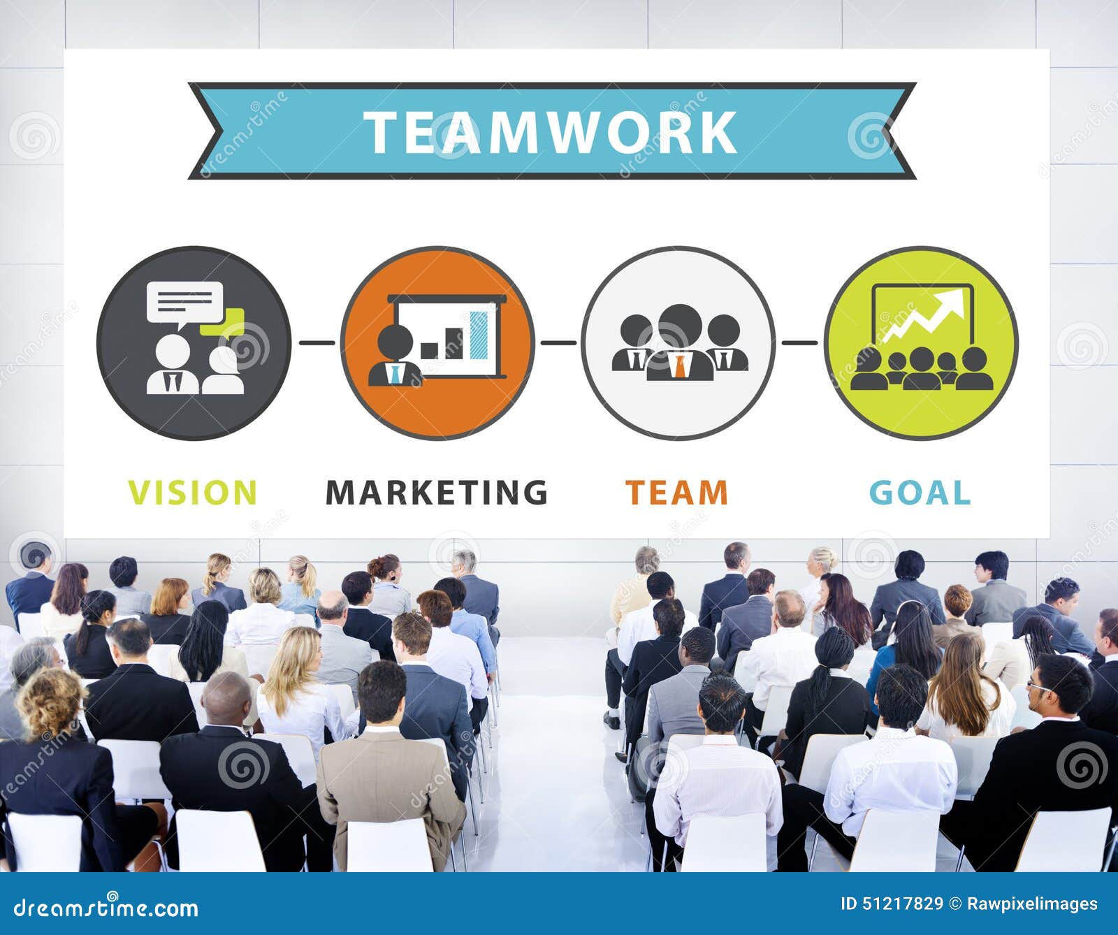 Business People Seminar Conference Connection Teamwork Concept Stock ...