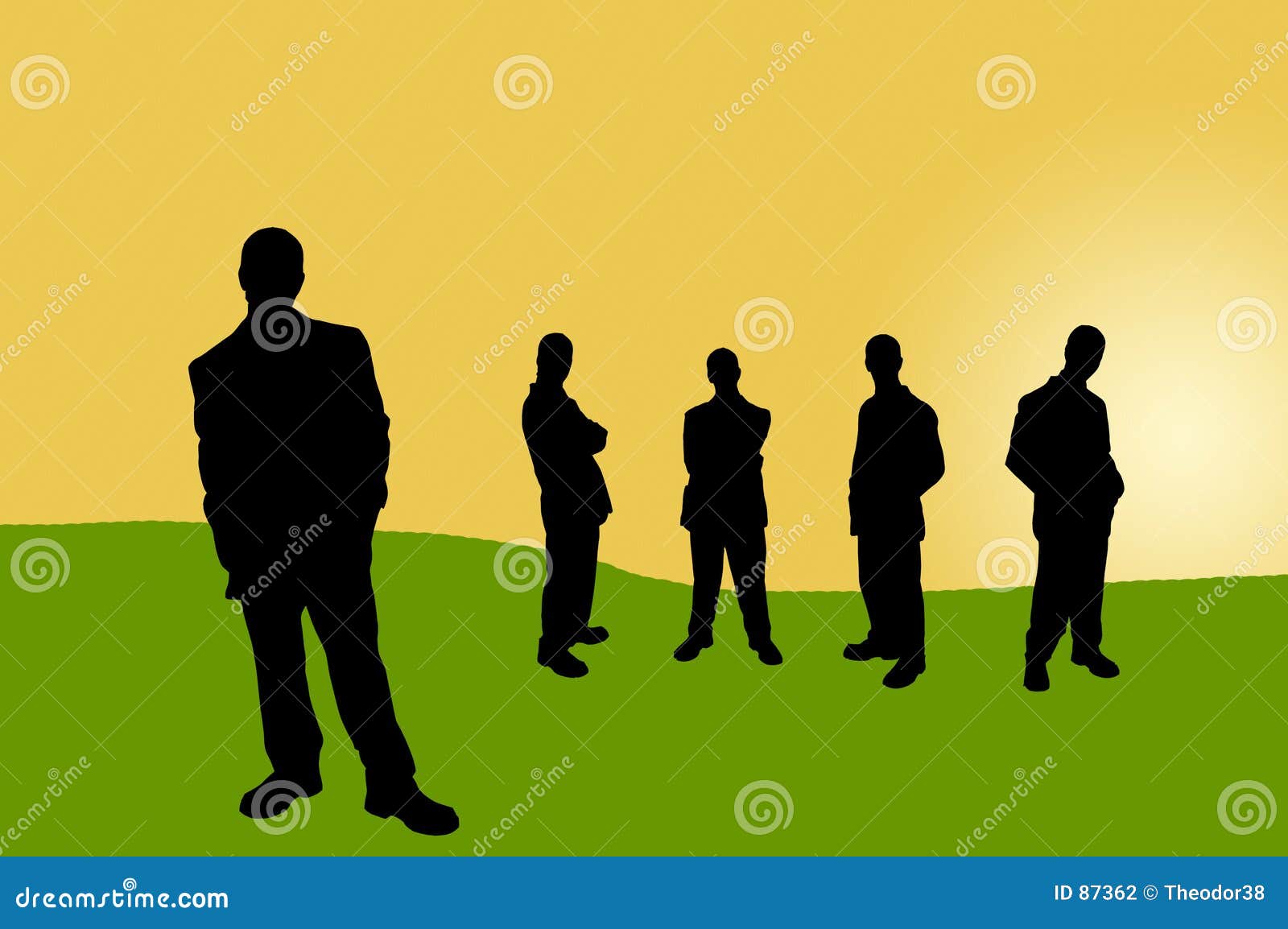 Business people shadows-13 stock illustration. Illustration of ...