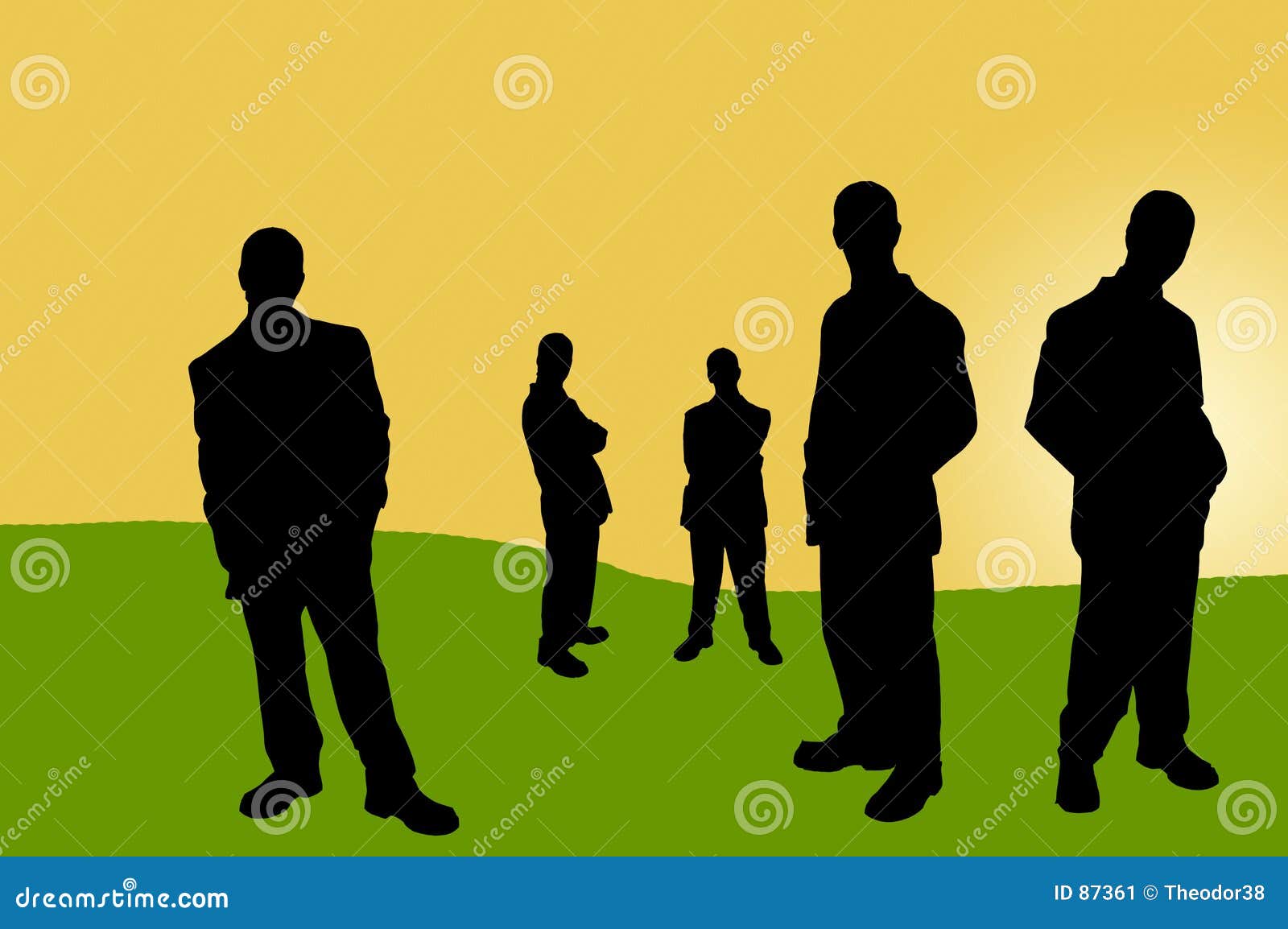 Business people shadows-14 stock illustration. Illustration of male - 87361